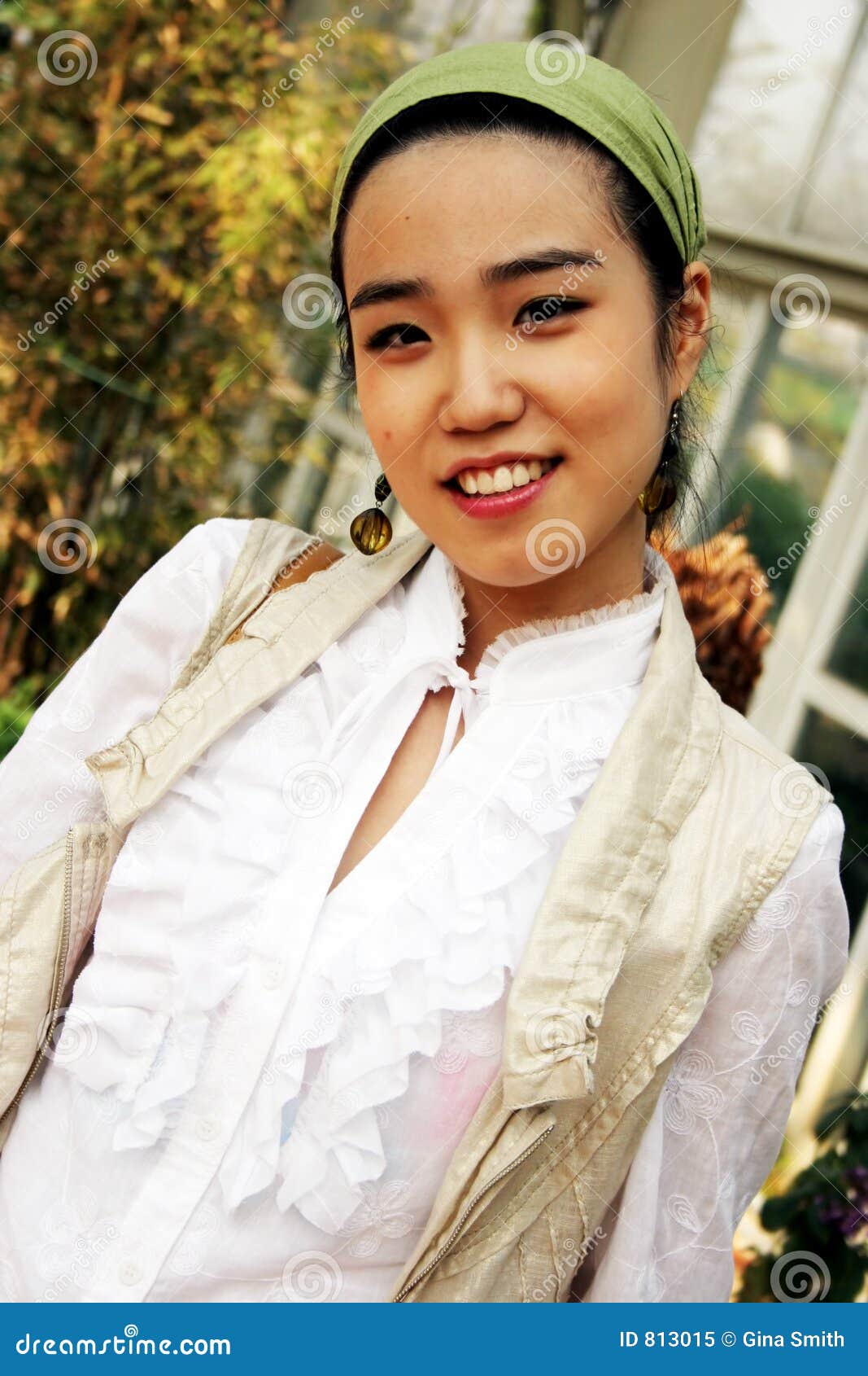 Beautiful Korean girl stock image. Image of lady, glamor - 813015