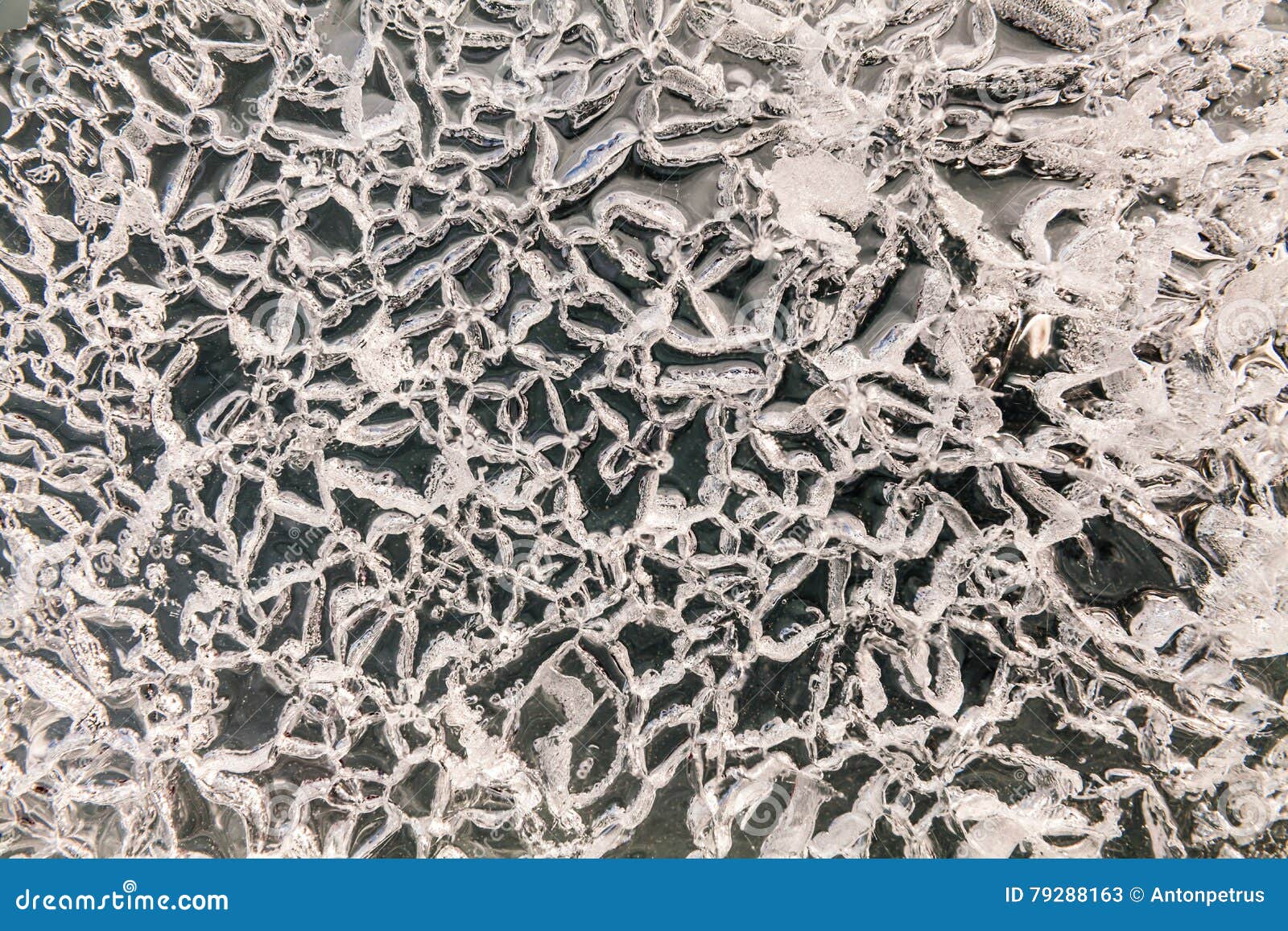Beautiful Lace Ice Texture. Stock Image - Image of arctic, cold: 79288163