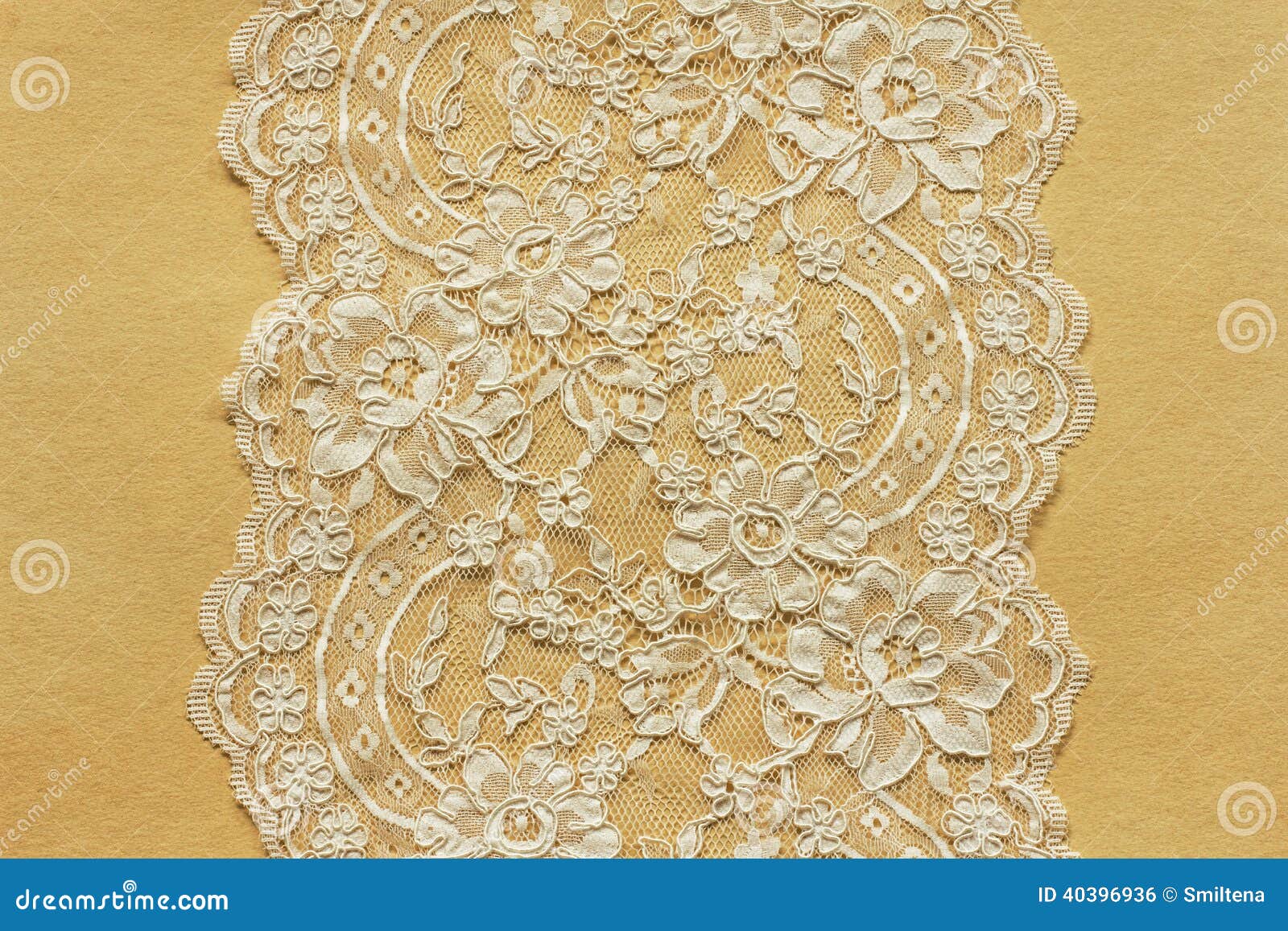Beautiful lace on paper stock photo. Image of material - 40396936