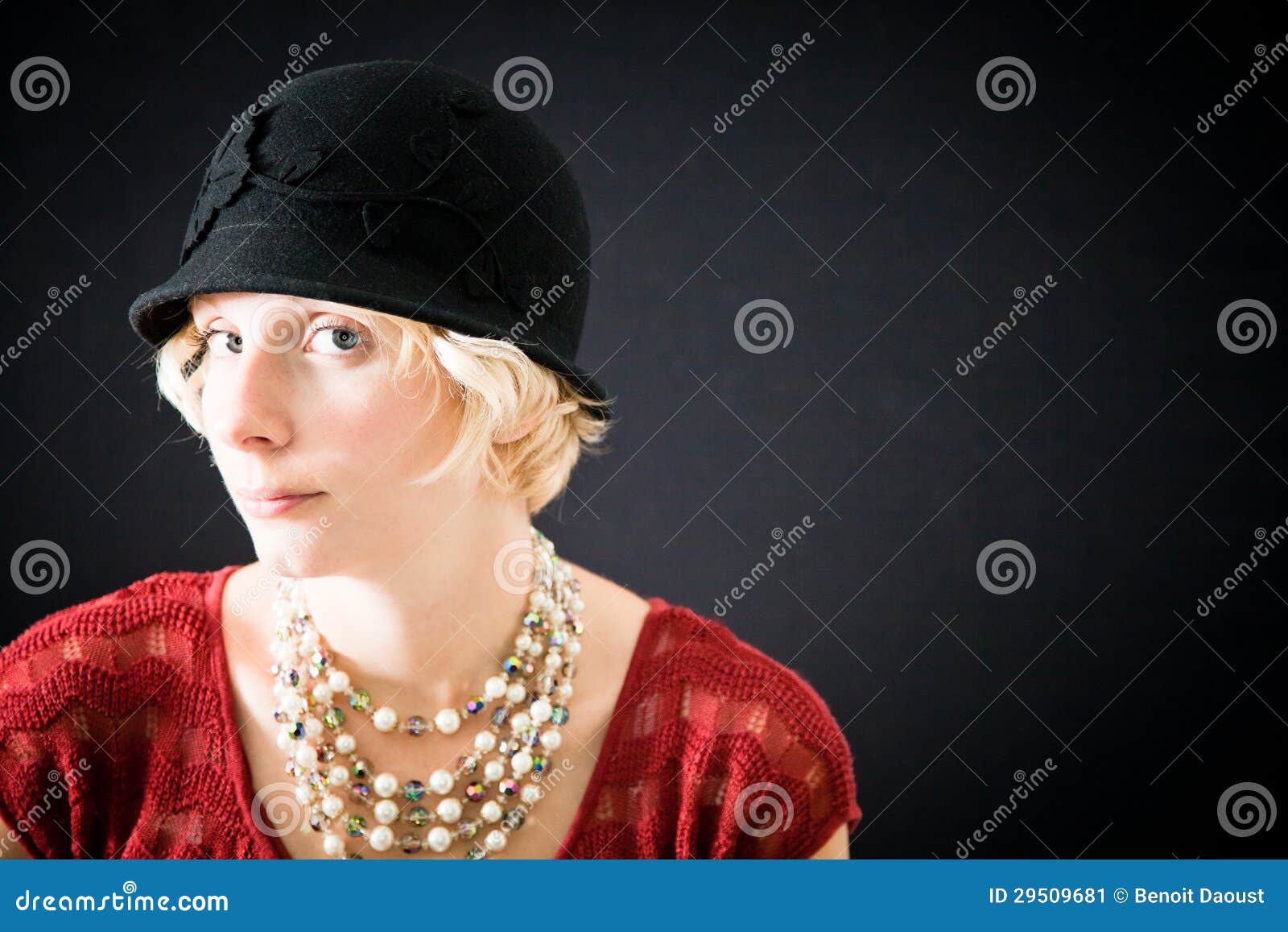 Beautiful lady portrait stock image. Image of femininity - 29509681