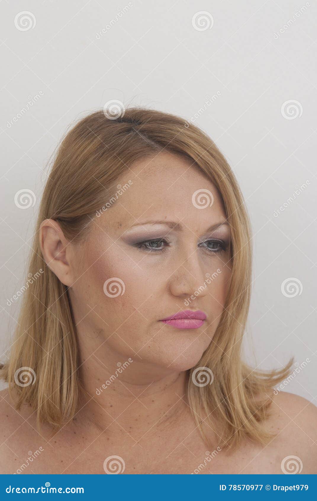 Beautiful Lady Posing in Studio Stock Image - Image of caucasian ...