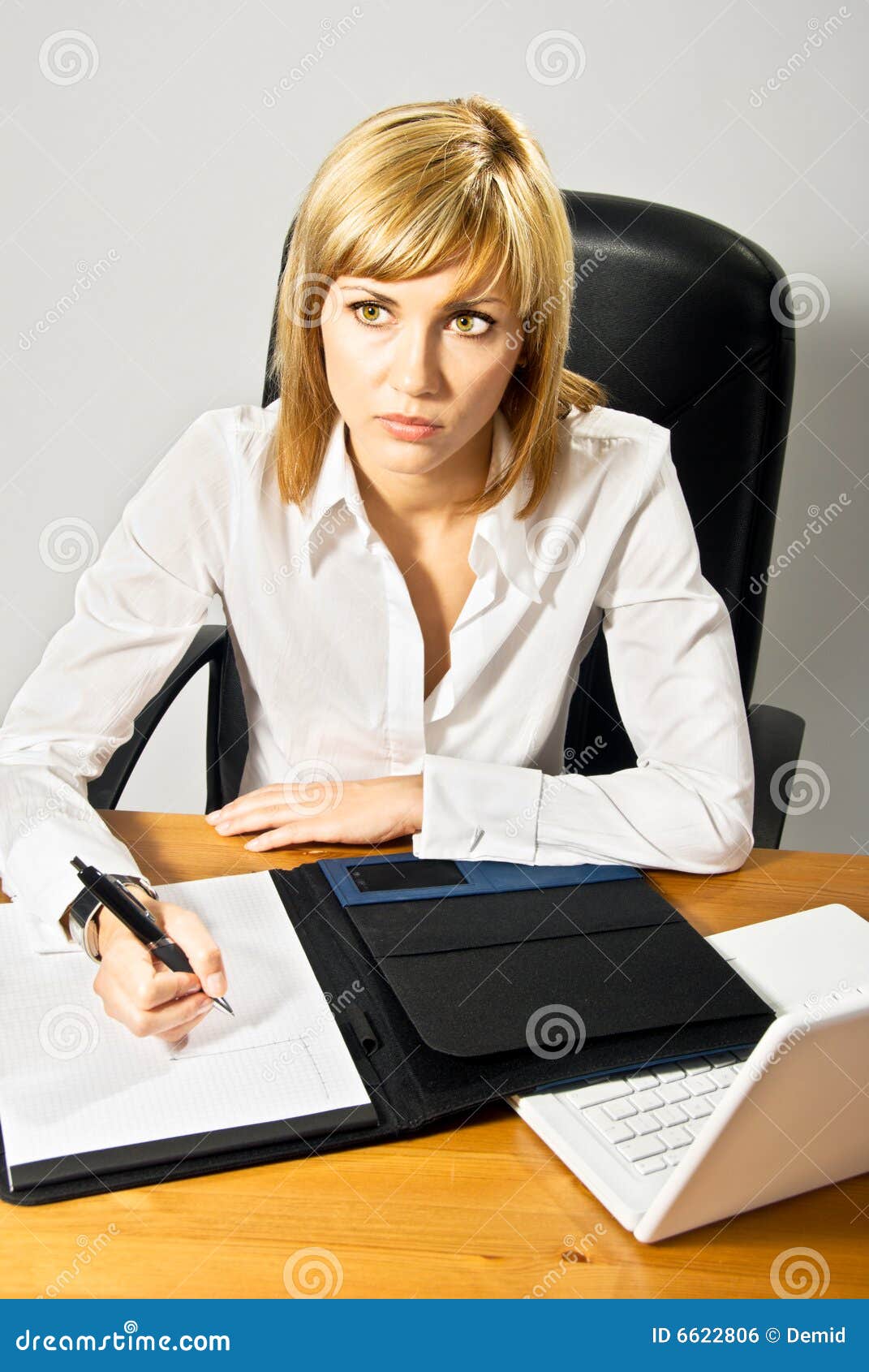 Beautiful Lady Writing stock photo. Image of learning - 6622806
