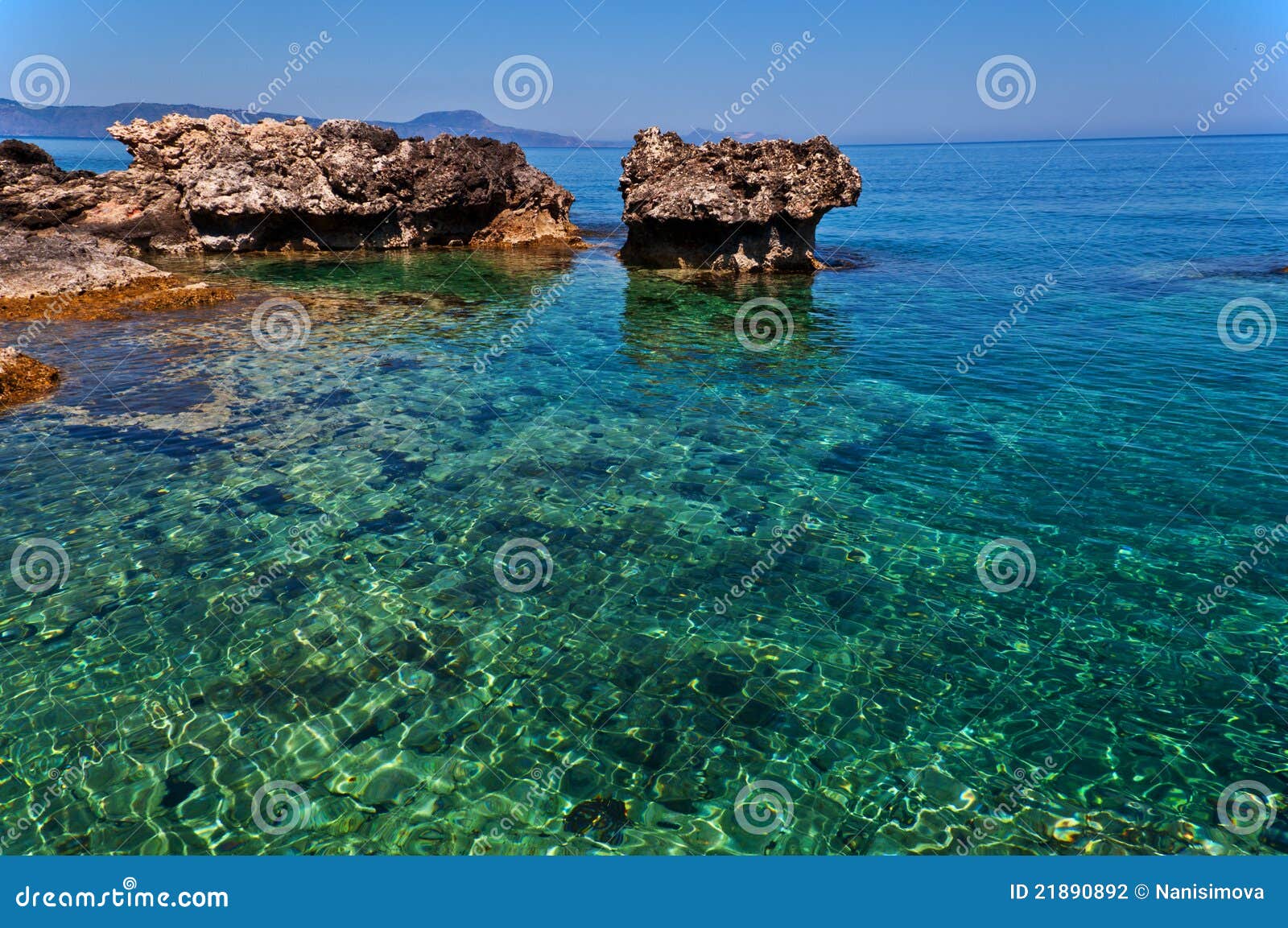 Beautiful lagoon stock photo. Image of relax, horizontal - 21890892