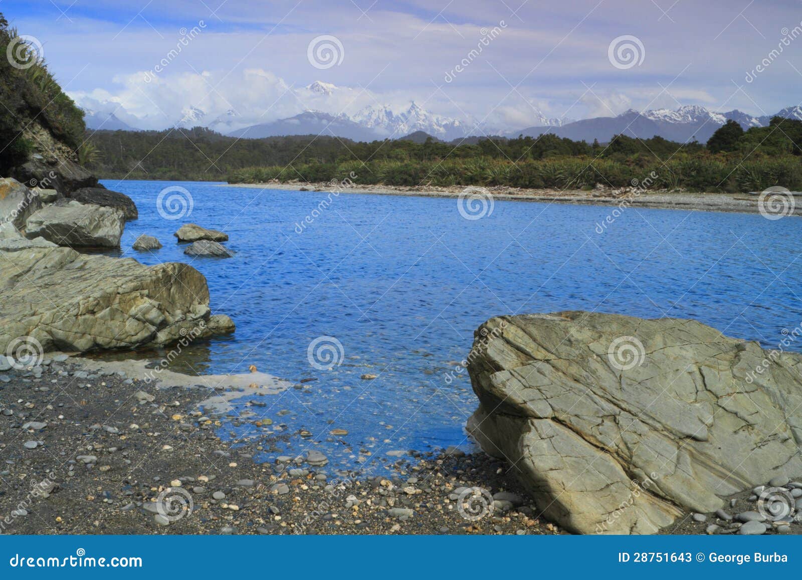 Beautiful lagoon stock image. Image of pebble, idyllic - 28751643