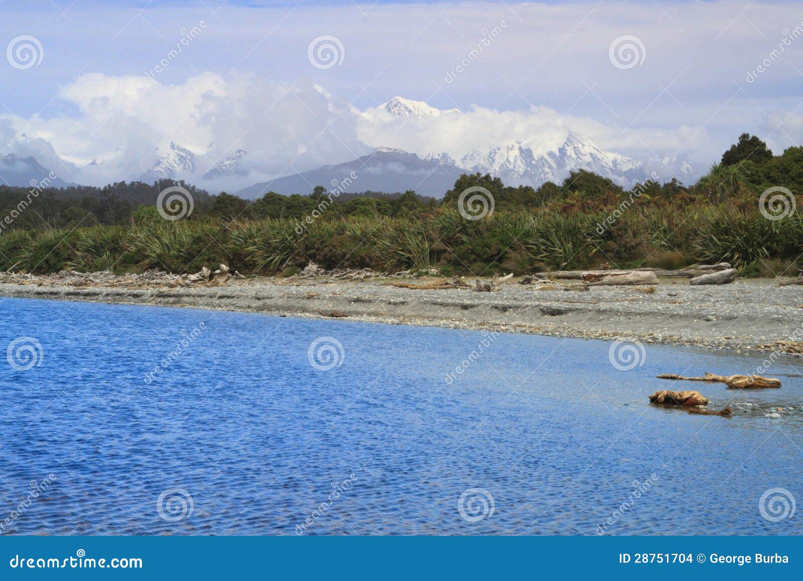 Beautiful lagoon stock photo. Image of mountain, south - 28751704