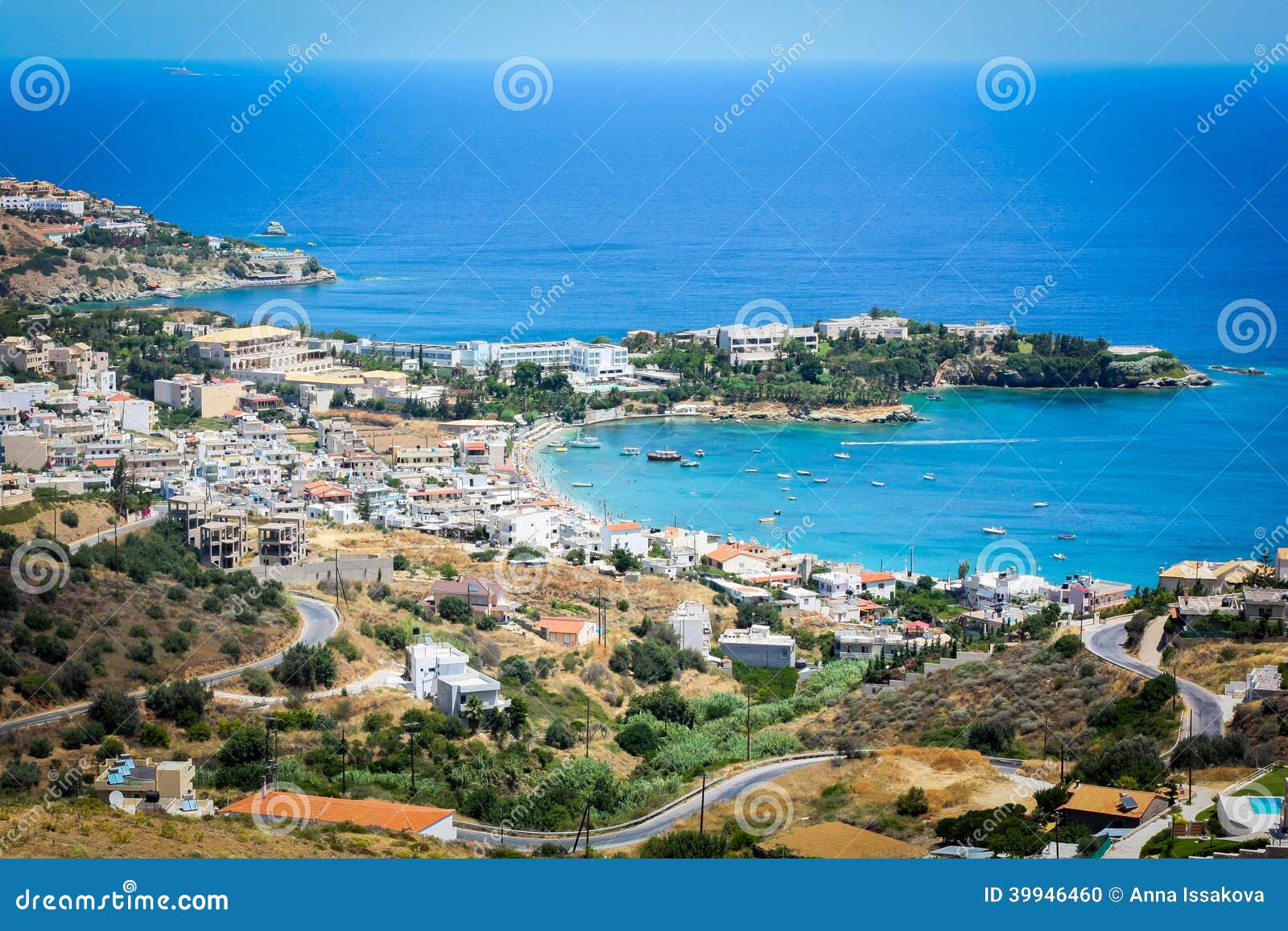 Beautiful lagoon in Crete stock photo. Image of crete - 39946460