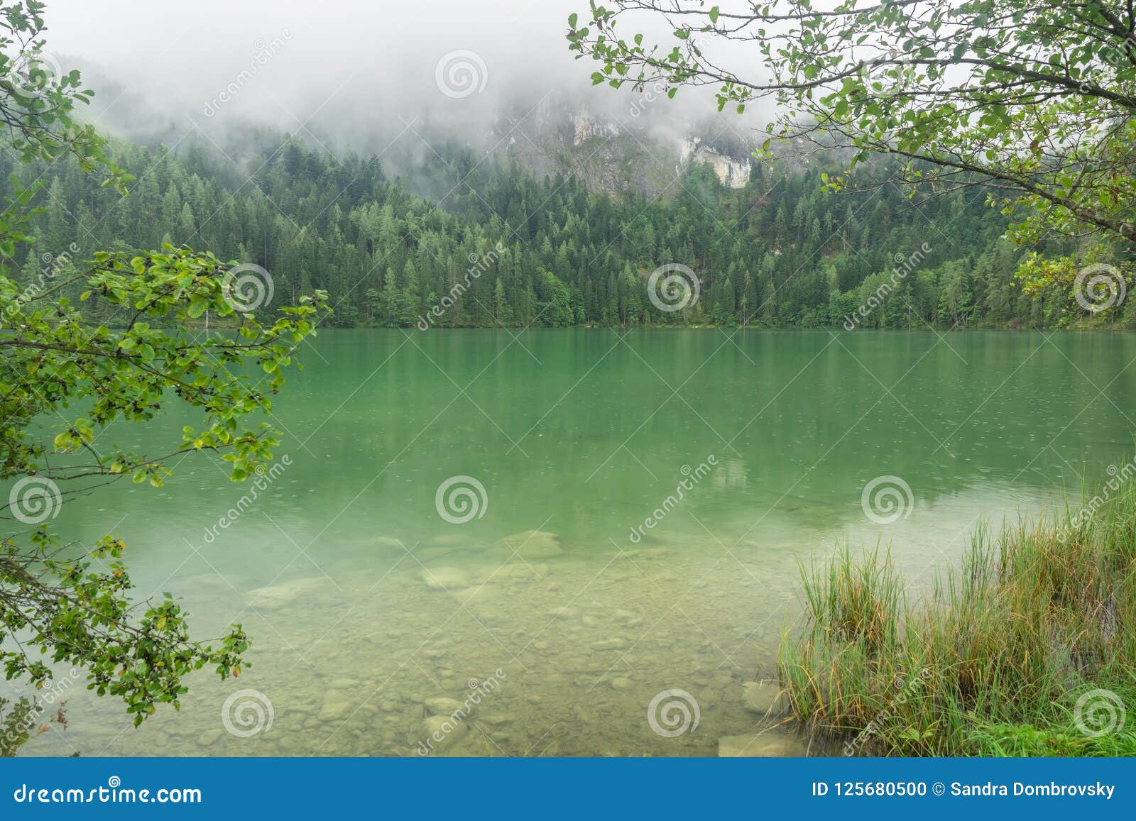 Beautiful Lake in Austria, Gleinkersee in Austria Stock Photo - Image ...