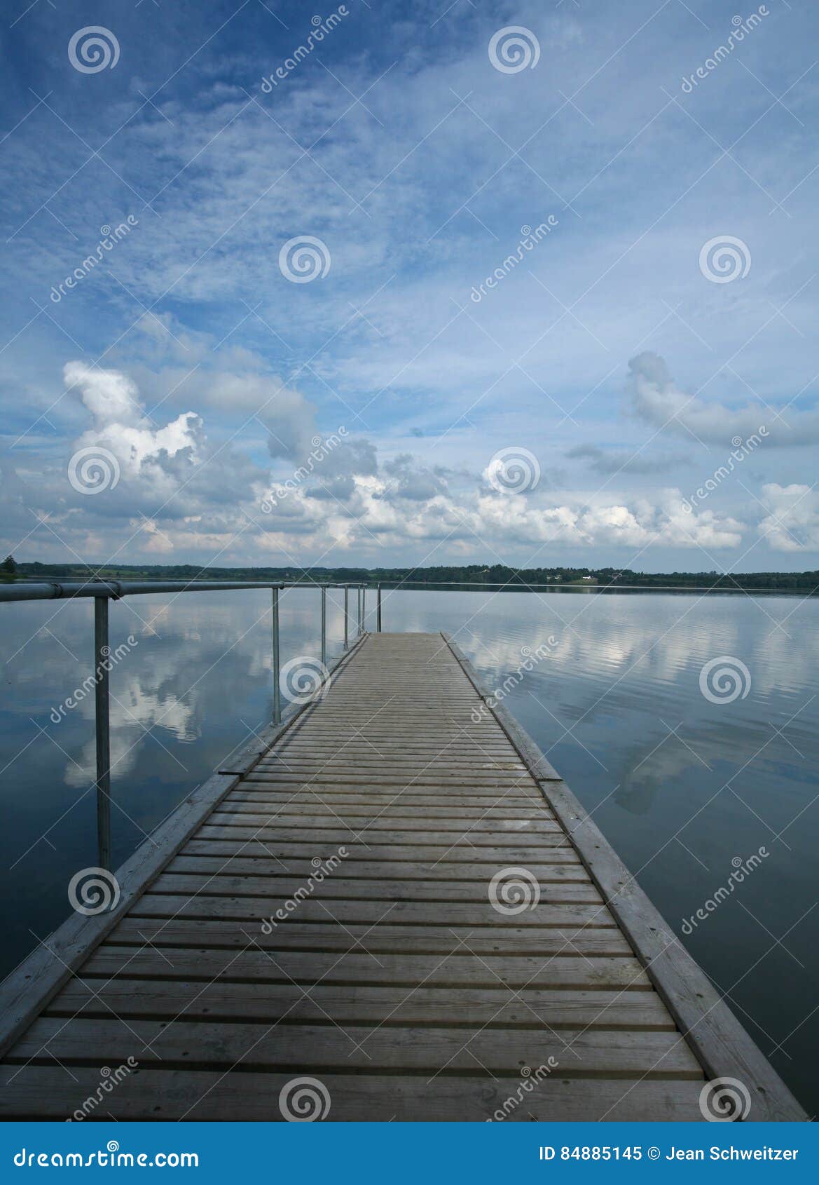 Beautiful lake in Denmark. stock image. Image of birkeroed - 84885145