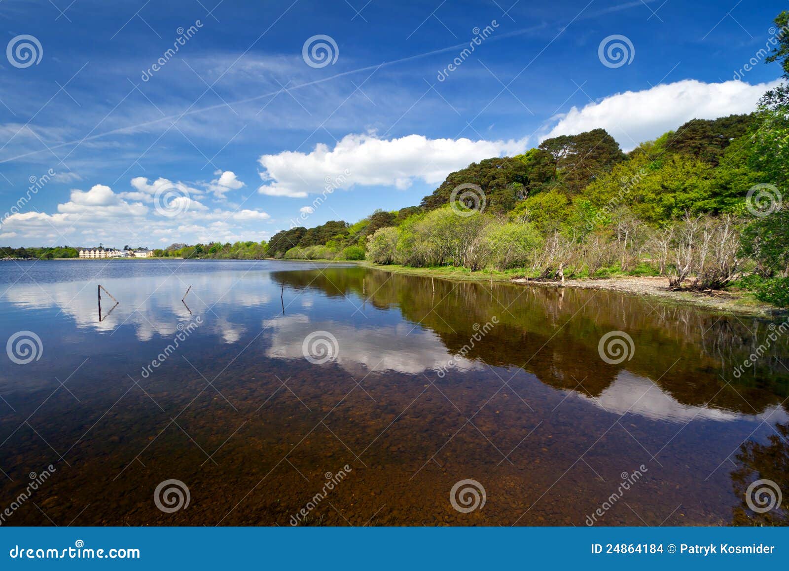 Beautiful Lake in Killarney Stock Photo - Image of grass, county: 24864184