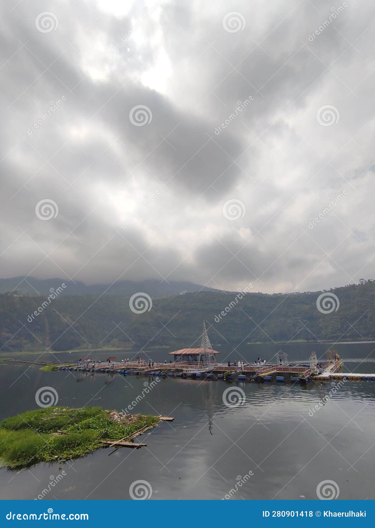 This Beautiful Lake is Located on the Island of Central Java in ...