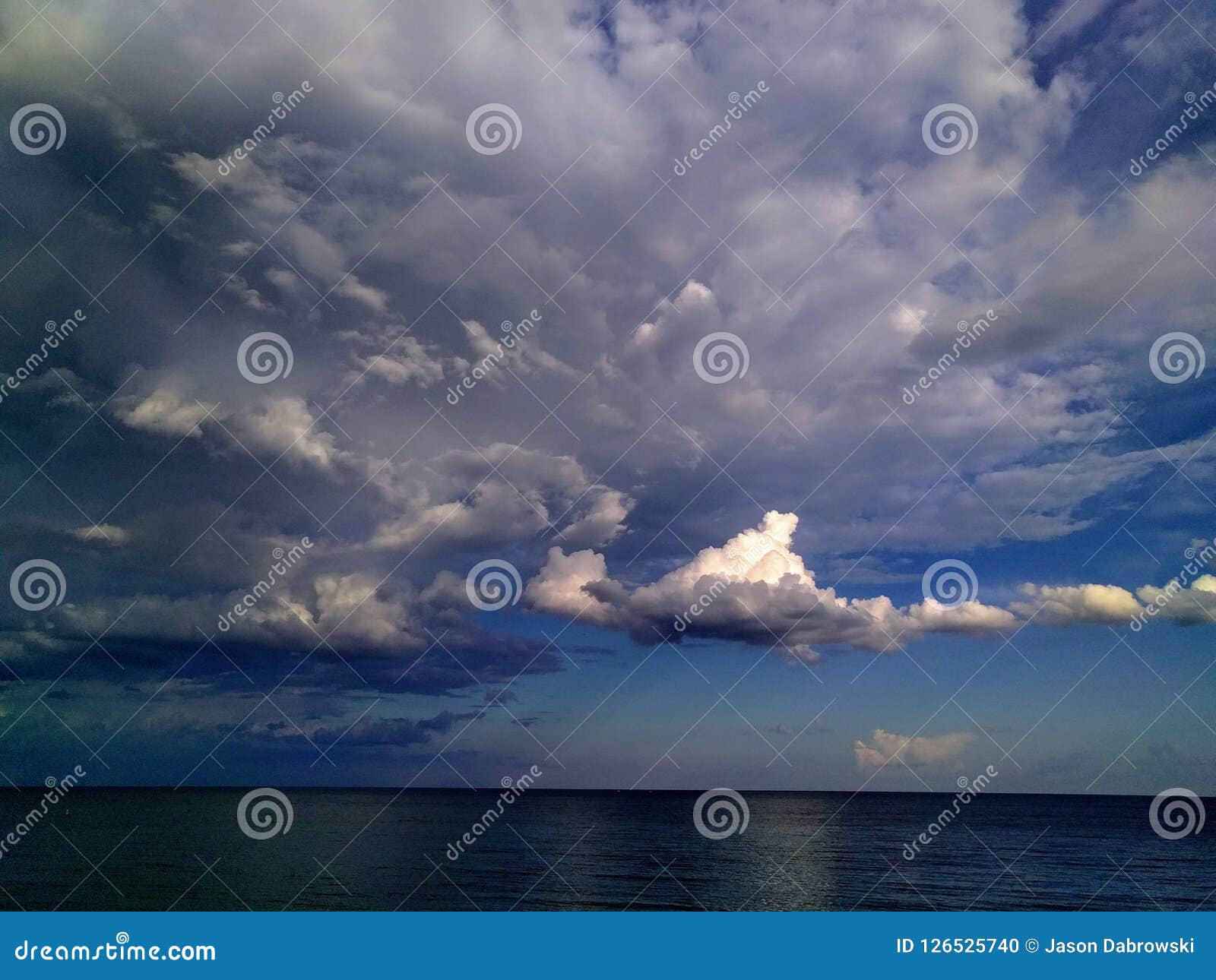 Beautiful Lake Michigan View Stock Photo - Image of calm, landscape ...