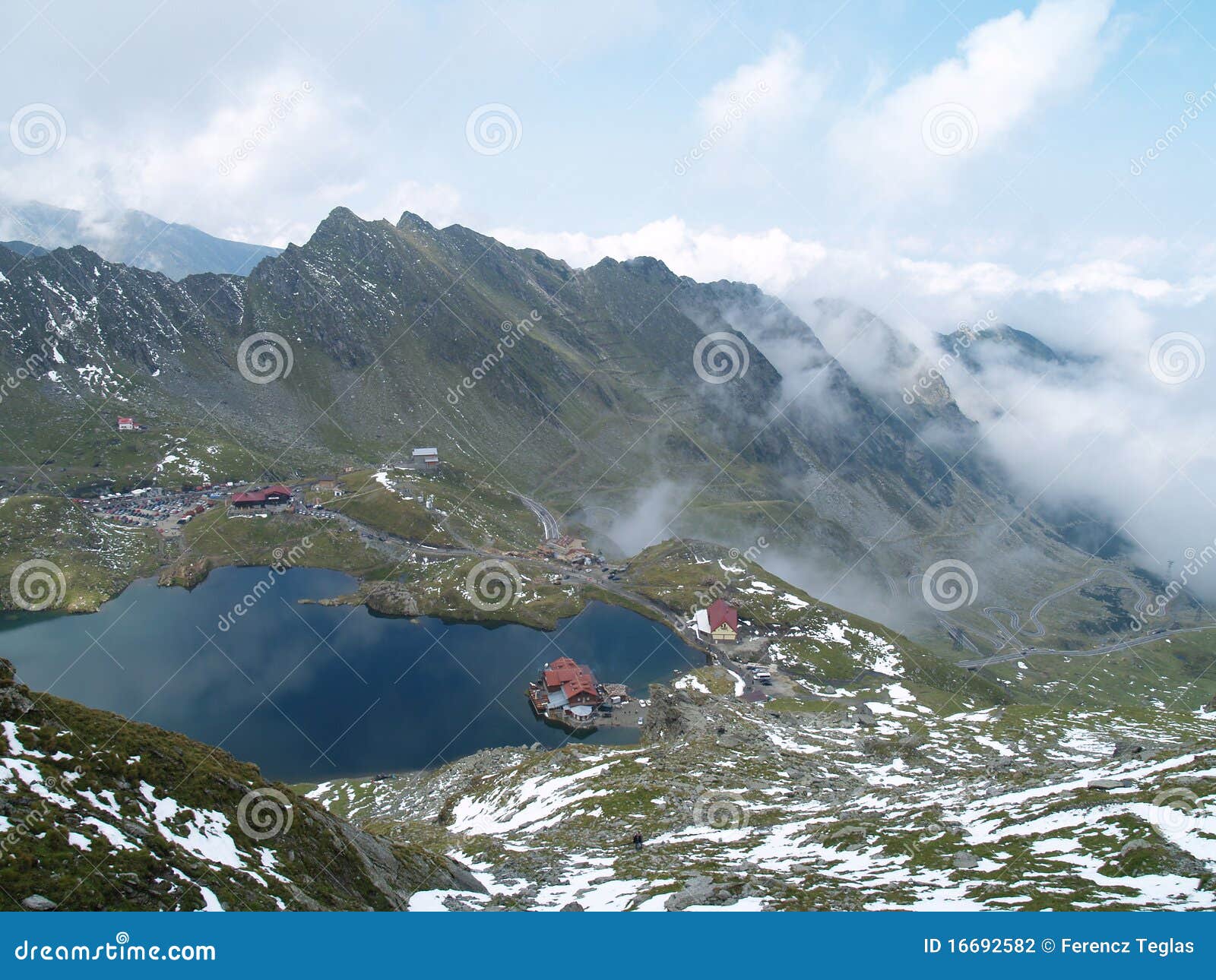 Beautiful Lake in Romanian Carpathians Stock Photo - Image of outdoor ...