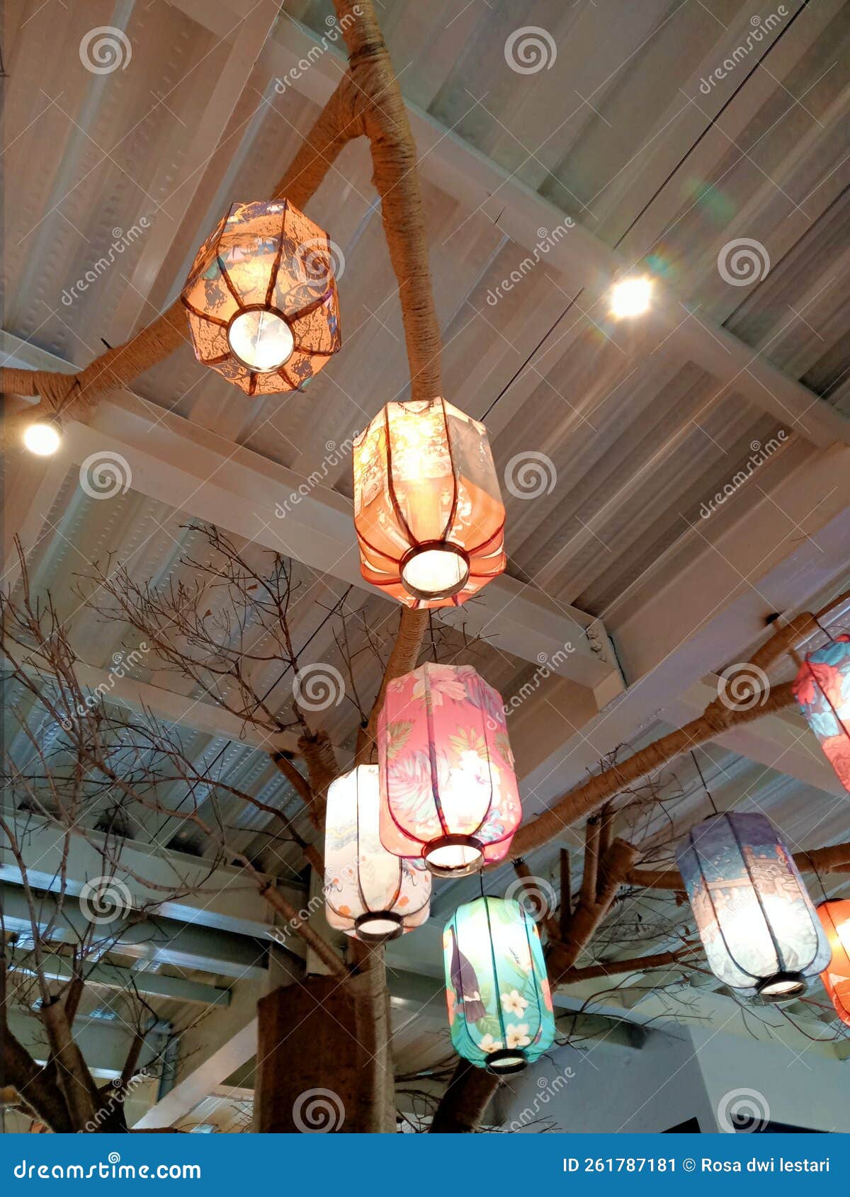 The beautiful Lampion stock image. Image of beautiful - 261787181