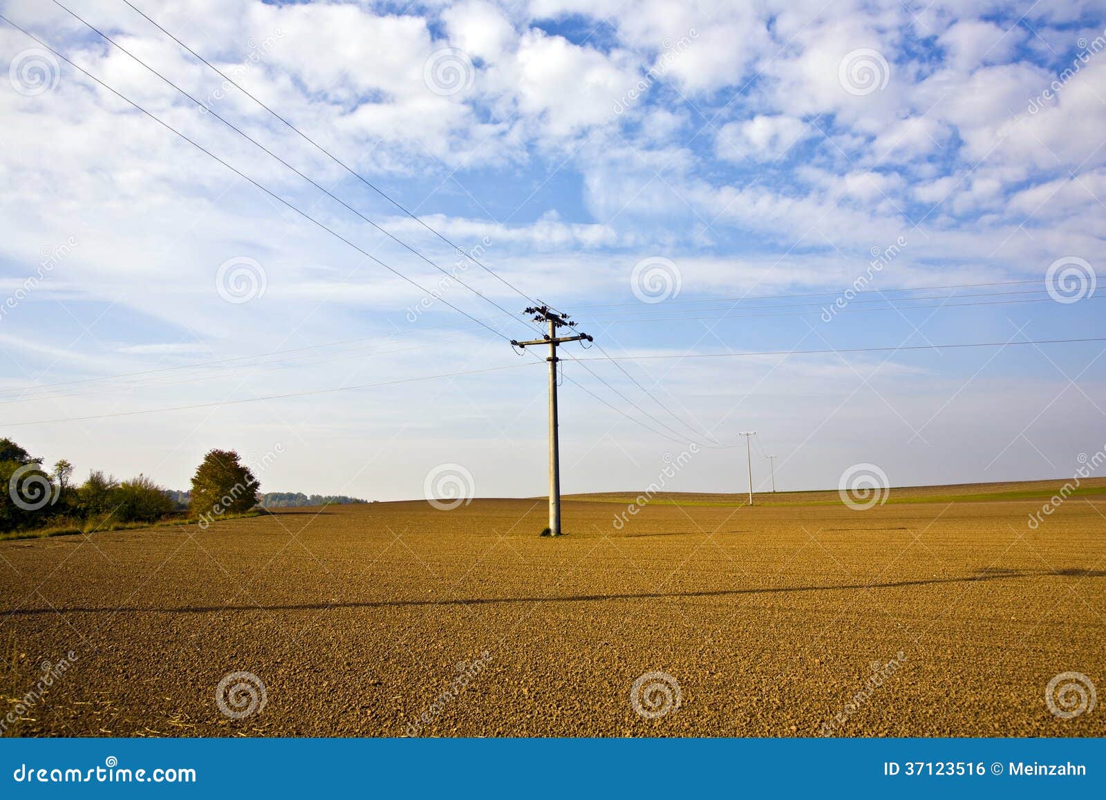 Beautiful Landscape with Acre Stock Photo - Image of brillant ...
