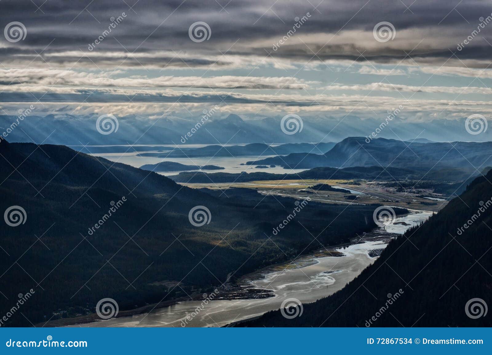 Beautiful Landscape in Alaska Stock Photo - Image of view, united: 72867534