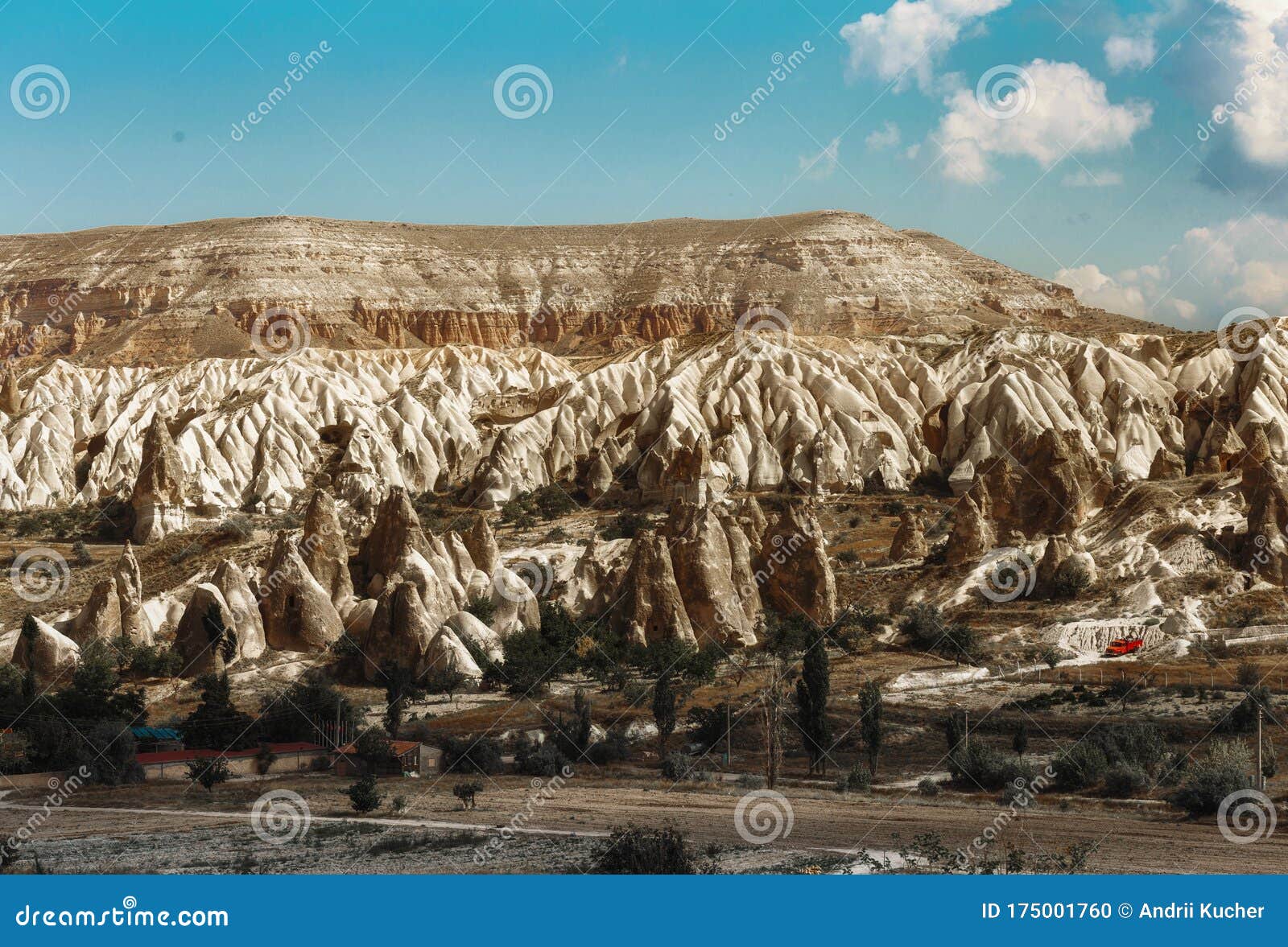 Beautiful Landscape of Cappadocia Turkey Stock Photo - Image of ...