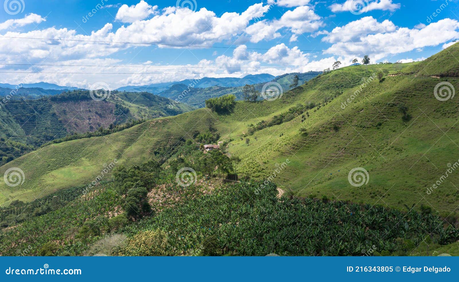 Landscape and Colombian Mountains. Stock Image - Image of colombian ... Landscape and Colombian Mountains. Stock Image - Image of colombian ...