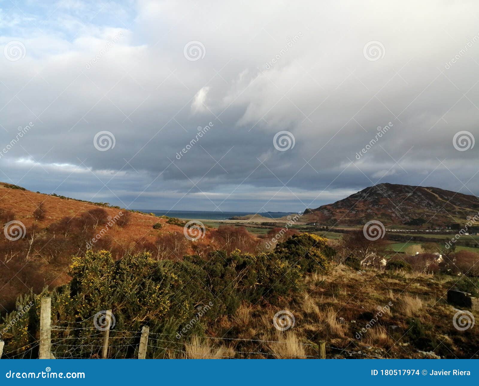 Beautiful Landscape in Donegal Coast Ireland Stock Photo - Image of ...