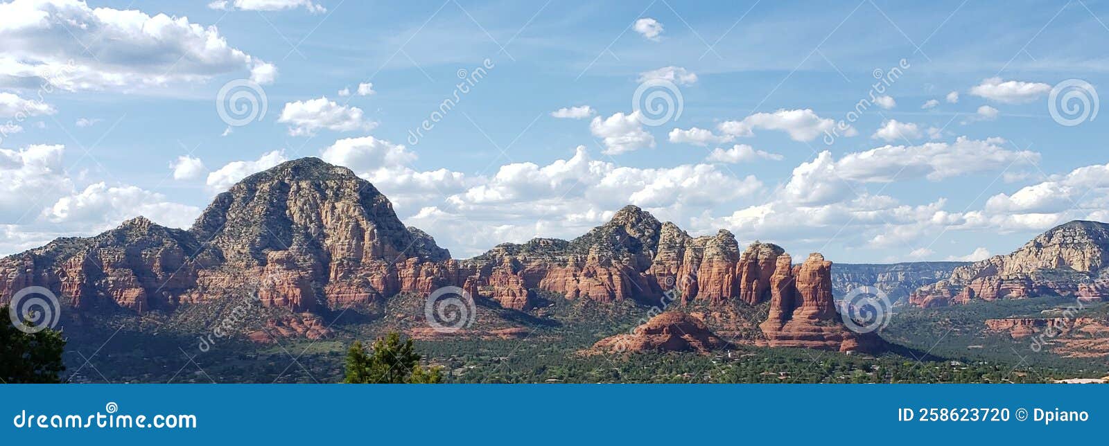 Beautiful Landscape Image of Sedona Arizone Stock Photo - Image of ...