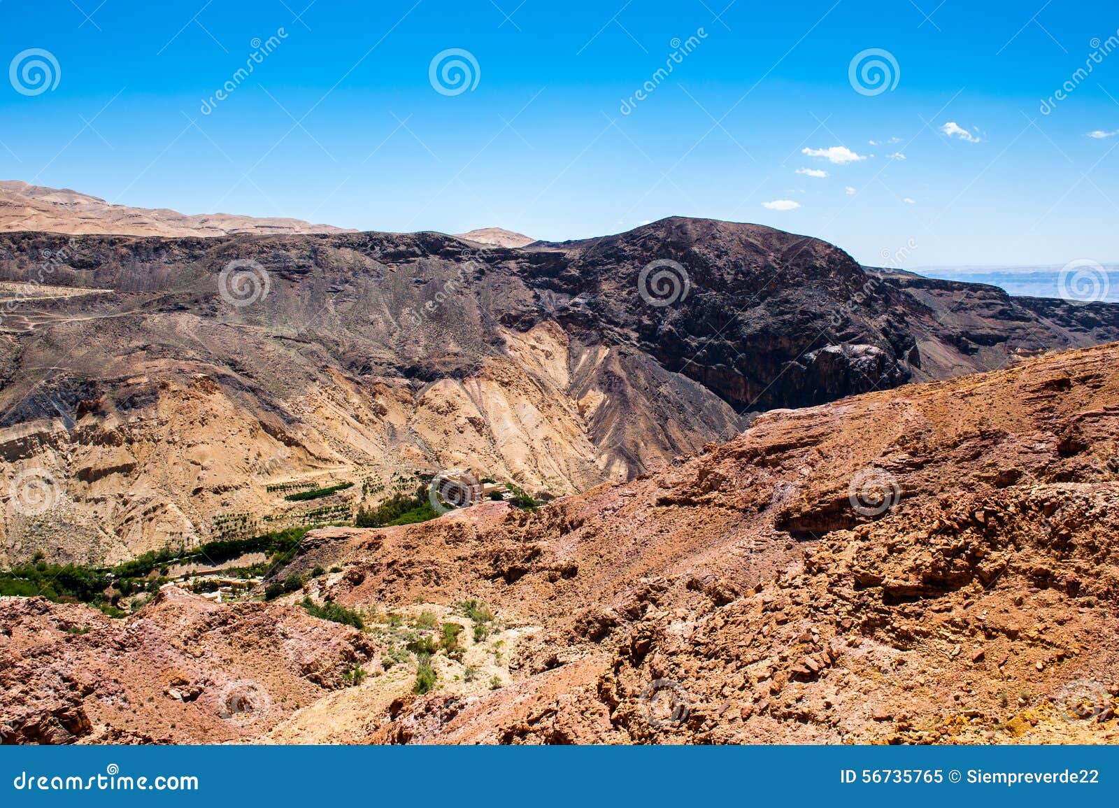 Beautiful landscape Jordan stock image. Image of park - 56735765
