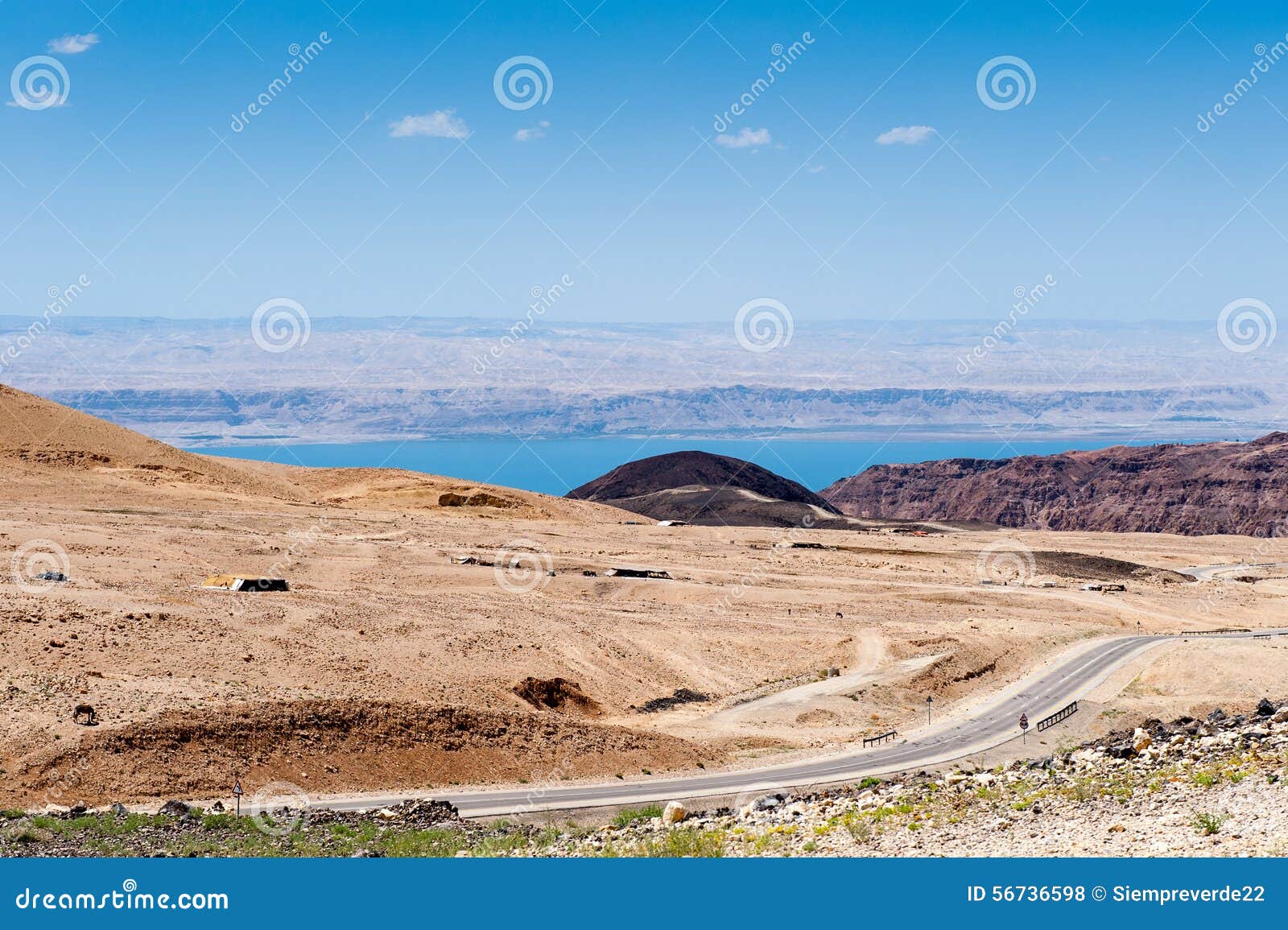 Beautiful landscape Jordan stock photo. Image of jordan - 56736598