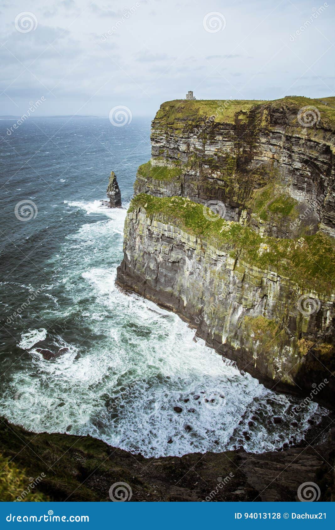 A Beautiful Landscape of Moher Cliffs in Spring. Stock Photo - Image of ...