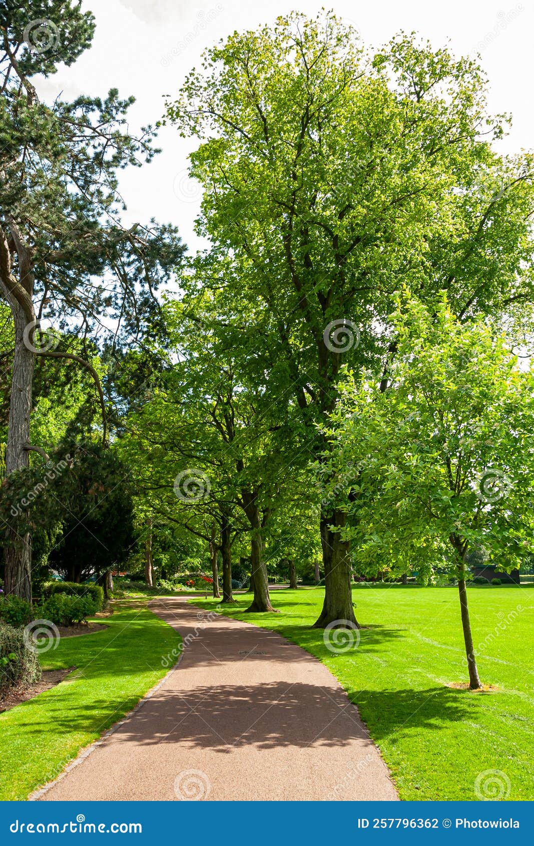 Beautiful Landscape in a Park in Wolverhampton. England Stock Photo ...