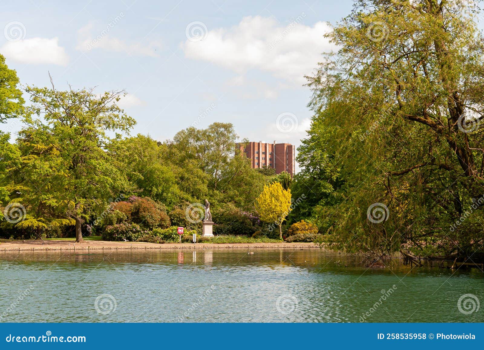 Beautiful Landscape in a Park in Wolverhampton. England Stock Photo ...