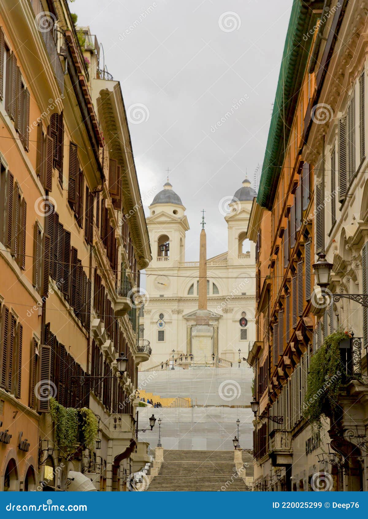 Beautiful Landscape in Rome, Italy Stock Image - Image of town, france ...