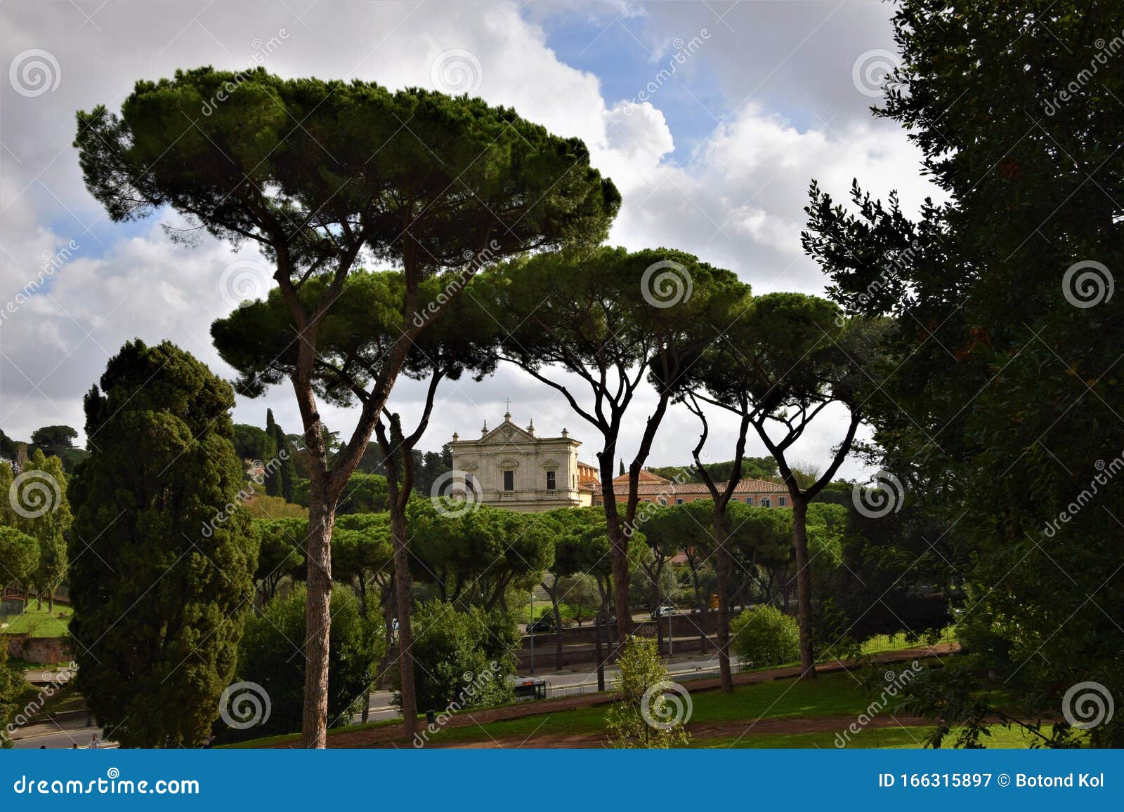 Beautiful Landscape of Rome Stock Image - Image of peters, explore ...