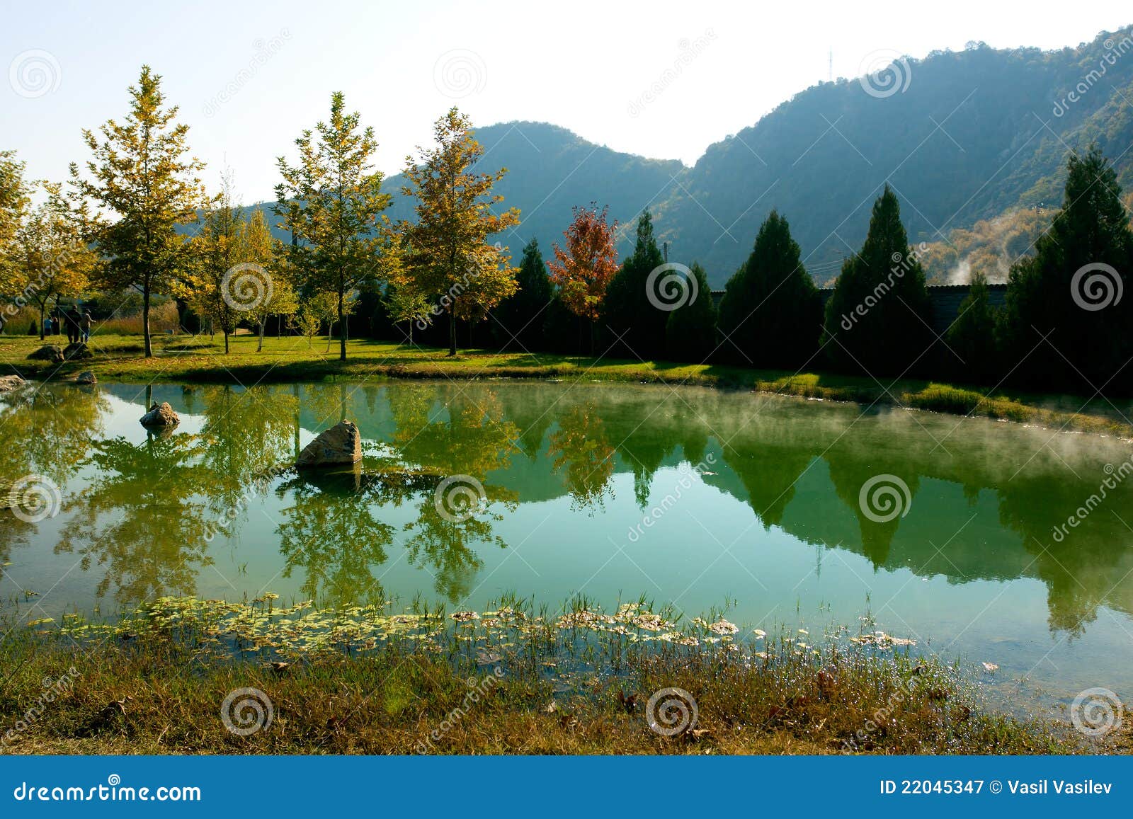 Beautiful Landscape - Rupite Stock Image - Image of beautiful, blue ...