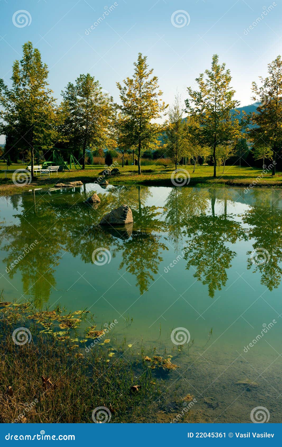 Beautiful Landscape - Rupite Stock Image - Image of colorful, leaf ...