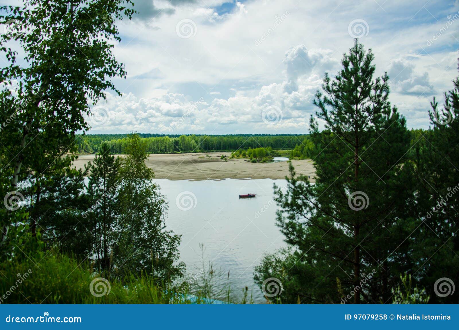 Beautiful Landscape, Russian Nature Stock Photo - Image of russia ...