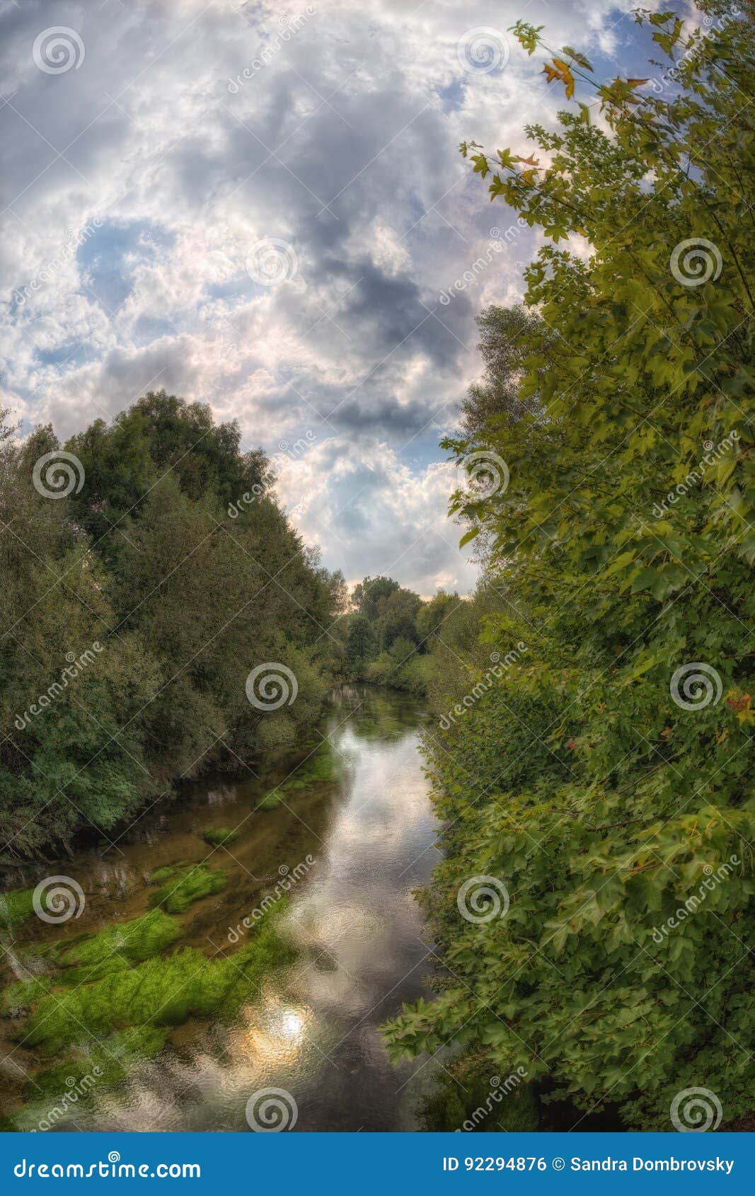 A Beautiful Landscape Scene Stock Photo - Image of scenic, small: 92294876