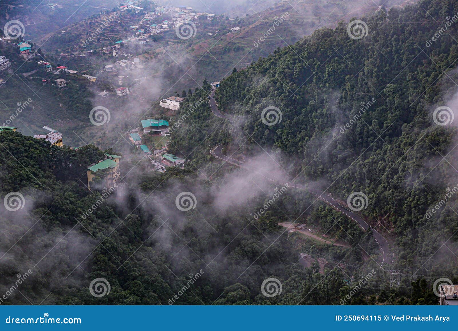 A Beautiful Landscape in Shimla Stock Image - Image of beautiful ...