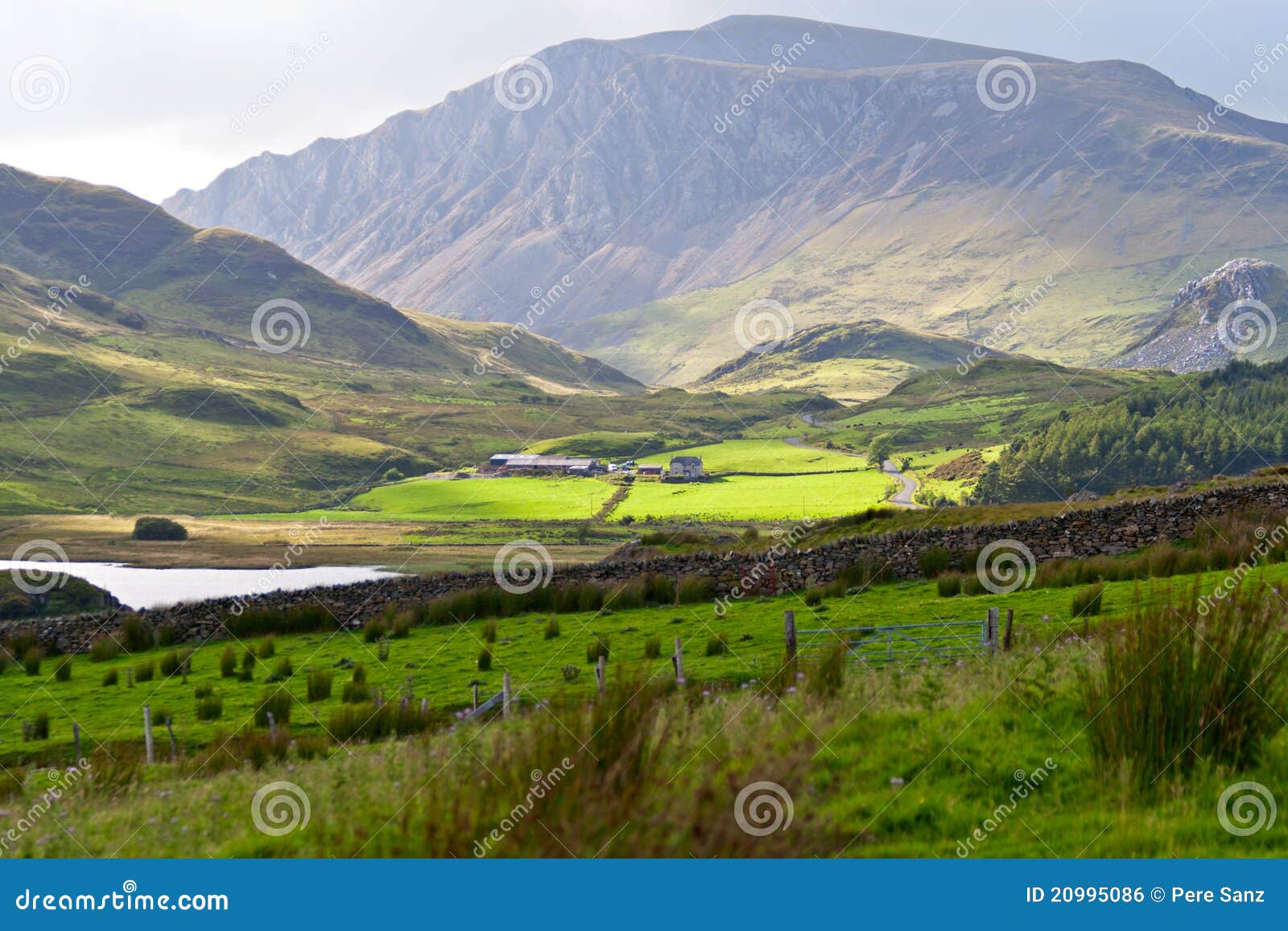 Beautiful Landscape in Snowdonia, Stock Photo - Image of scenic ...