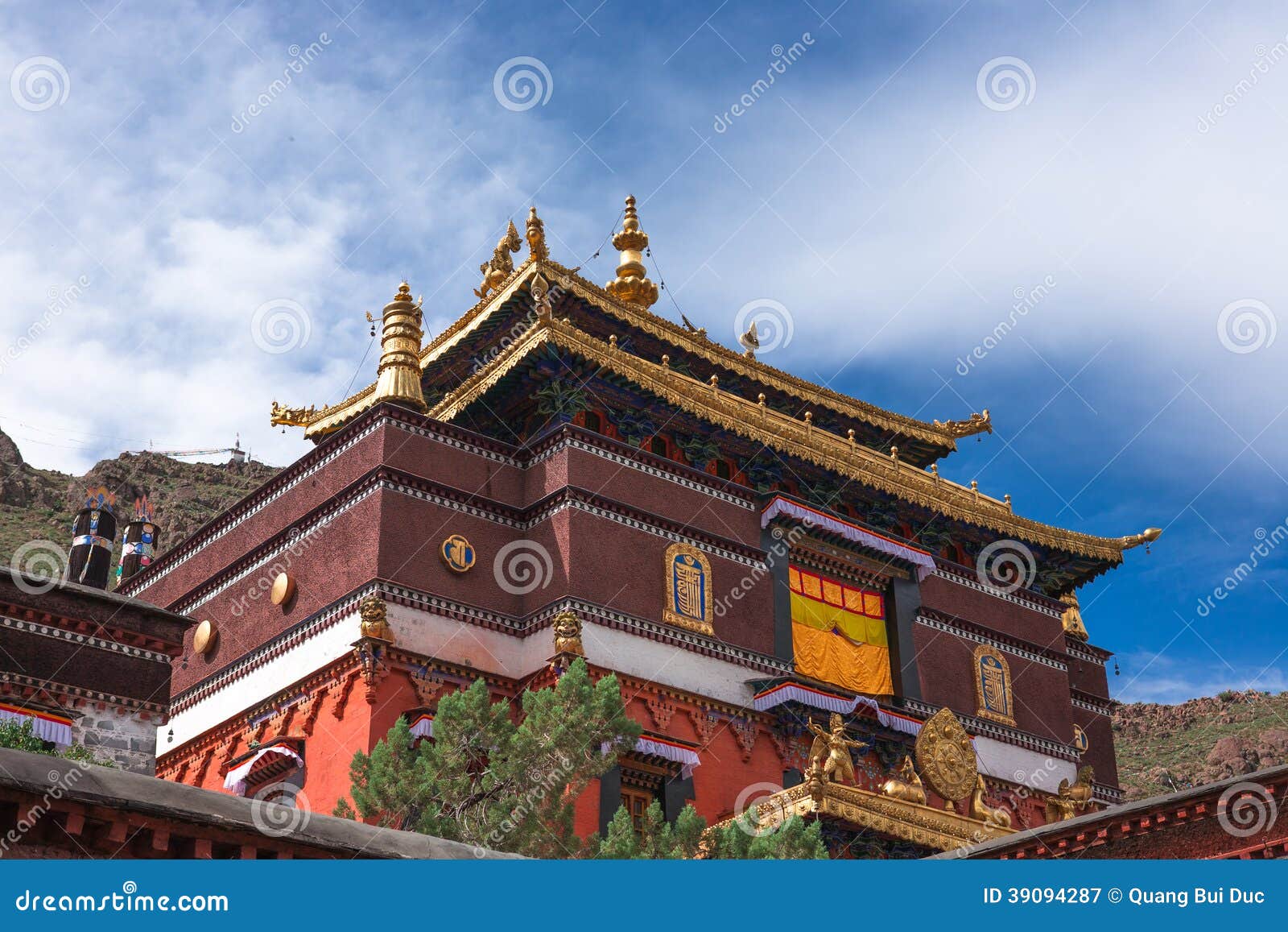 Beautiful Landscape in Tibet of China Stock Image - Image of outdoors ...