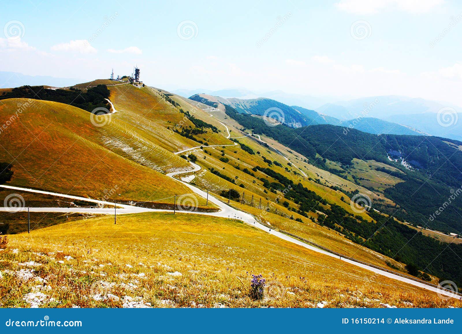 Beautiful Landscapes of the Apennines Stock Photo - Image of forest ...