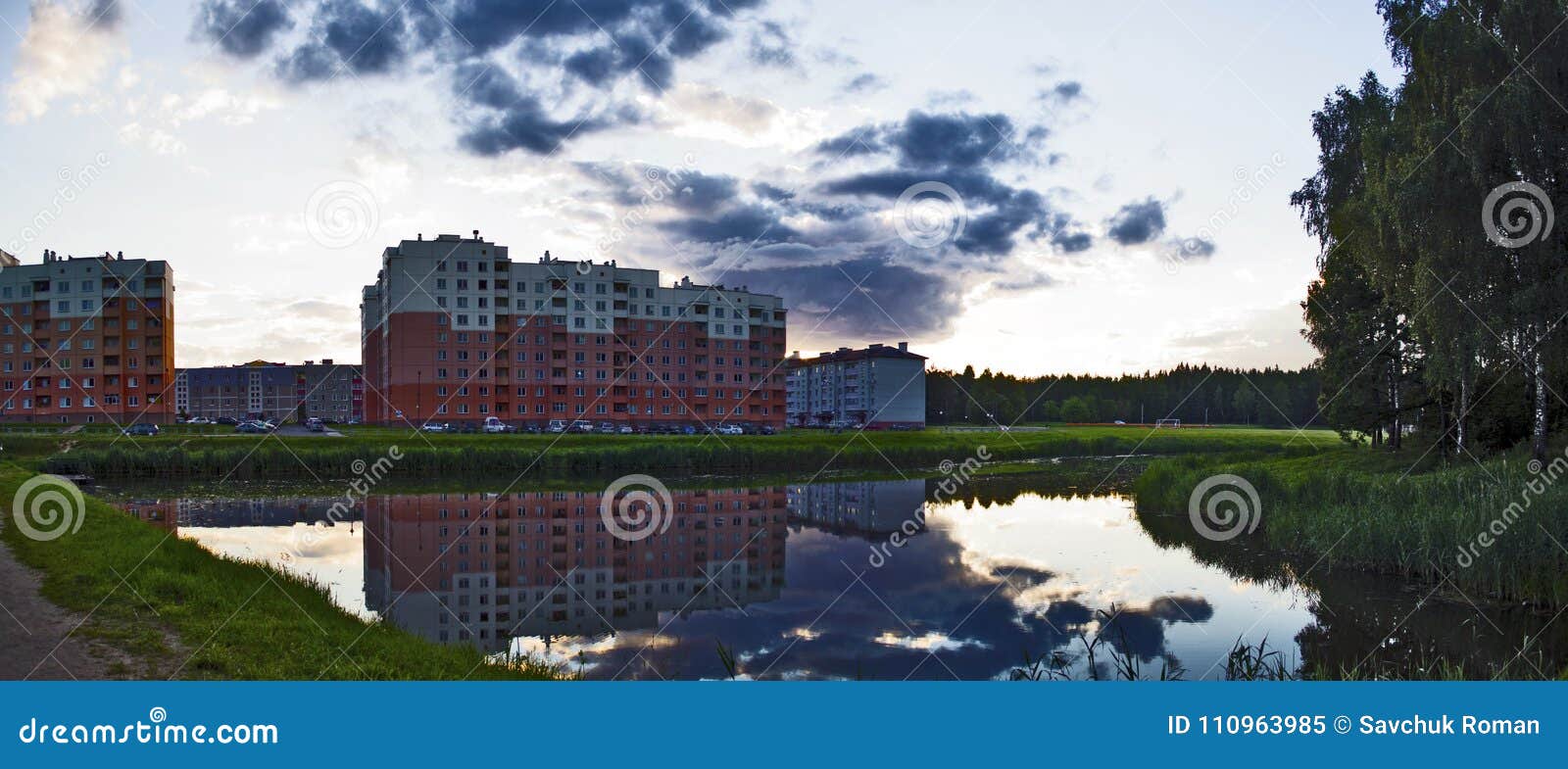 Beautiful Landscapes of Nature of Belarus Stock Image - Image of autumn ...