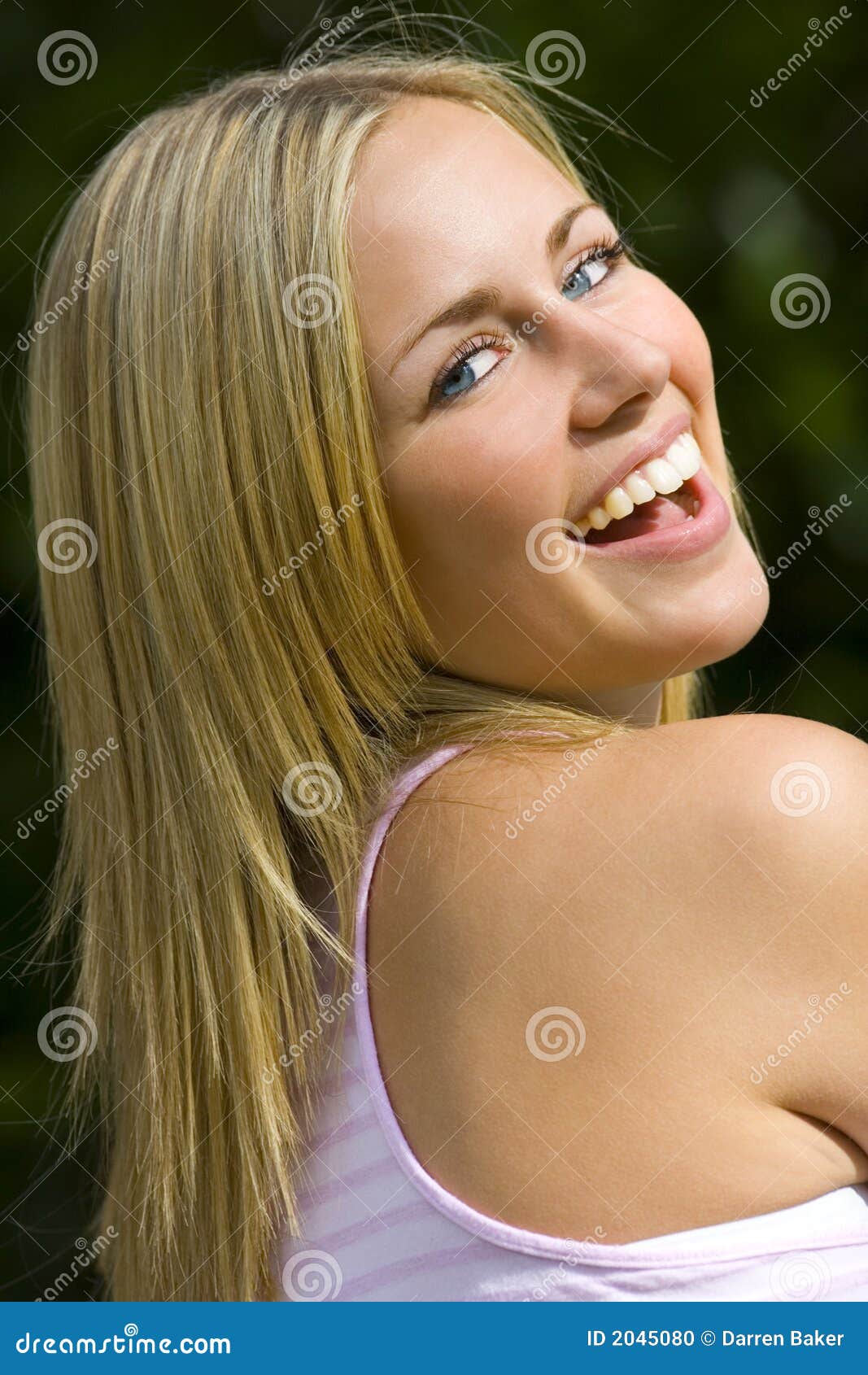 Beautiful Laugh Stock Photo - Image: 2045080