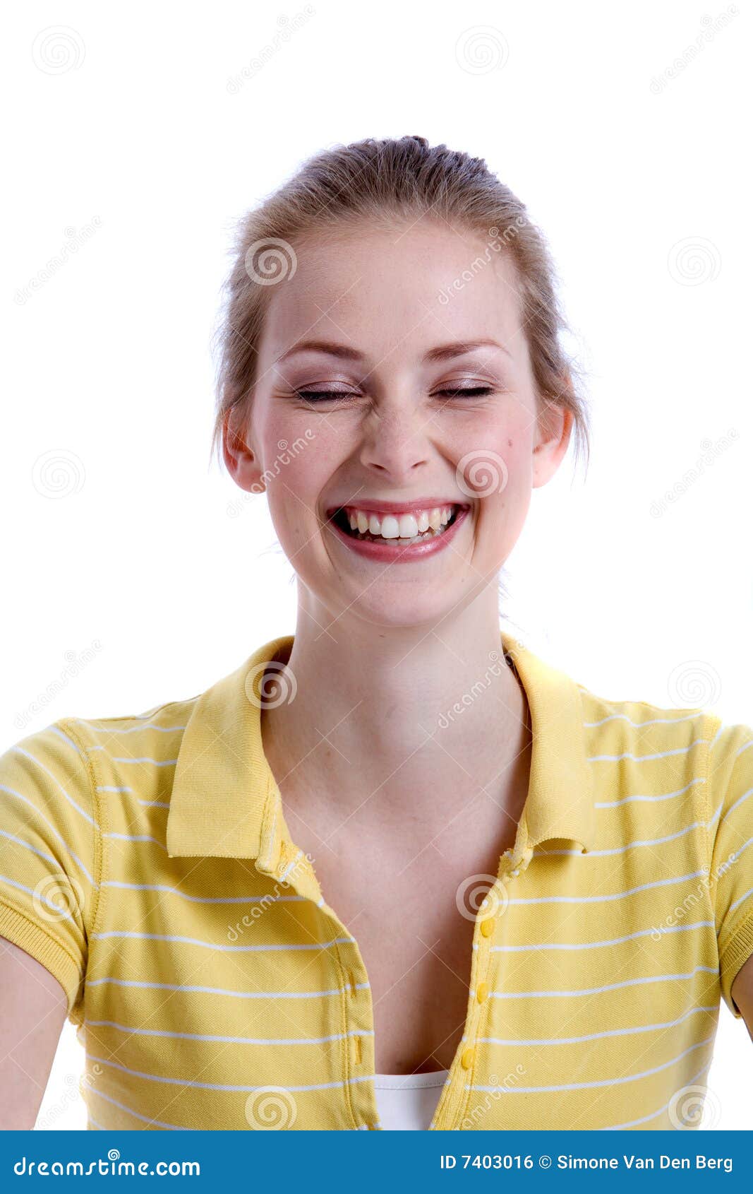 Beautiful laugh stock photo. Image of white, eyes, laughing - 7403016