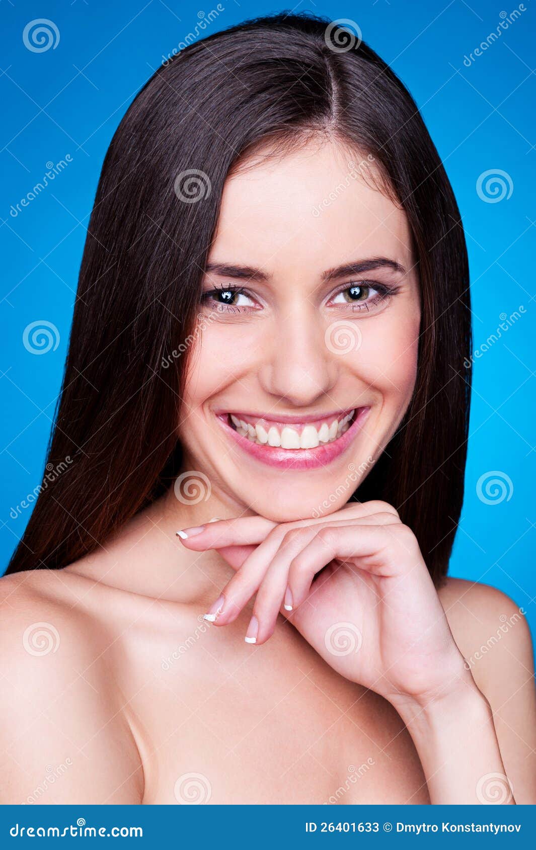 Beautiful and Laughing Woman Stock Image - Image of woman, happy: 26401633