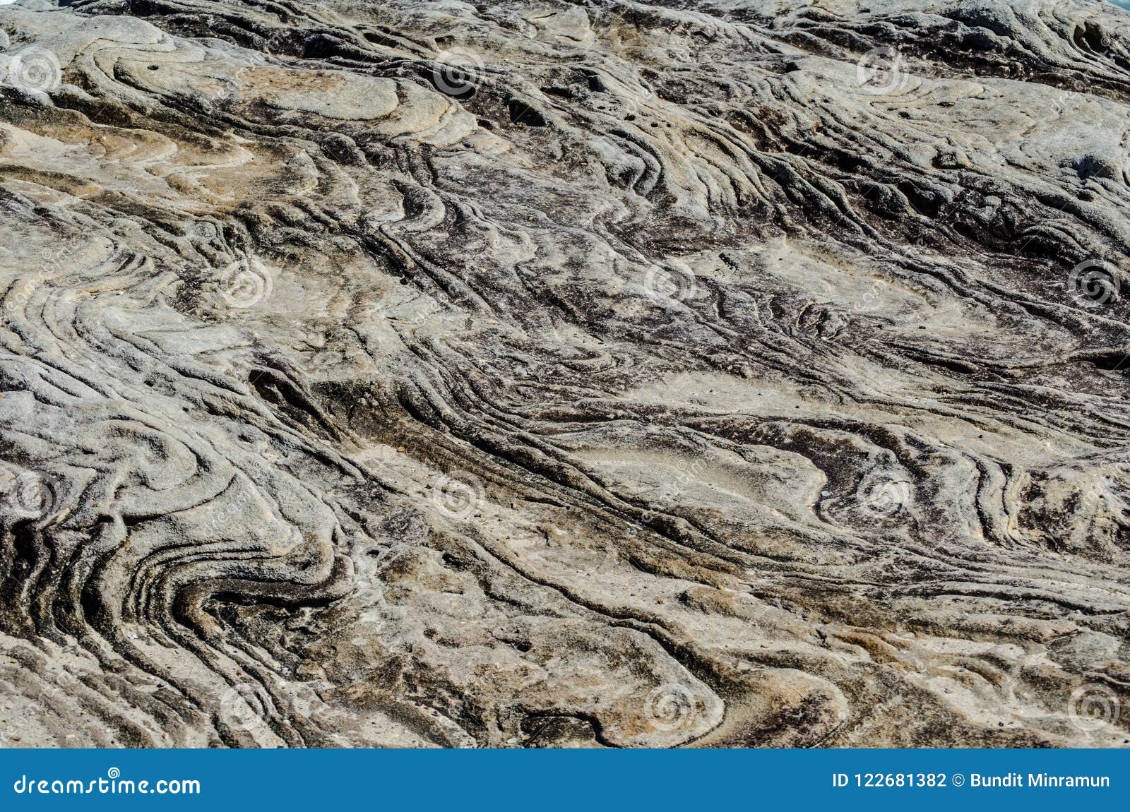 Beautiful Lava Natural Waves Pattern on Stone Surface in Australia ...