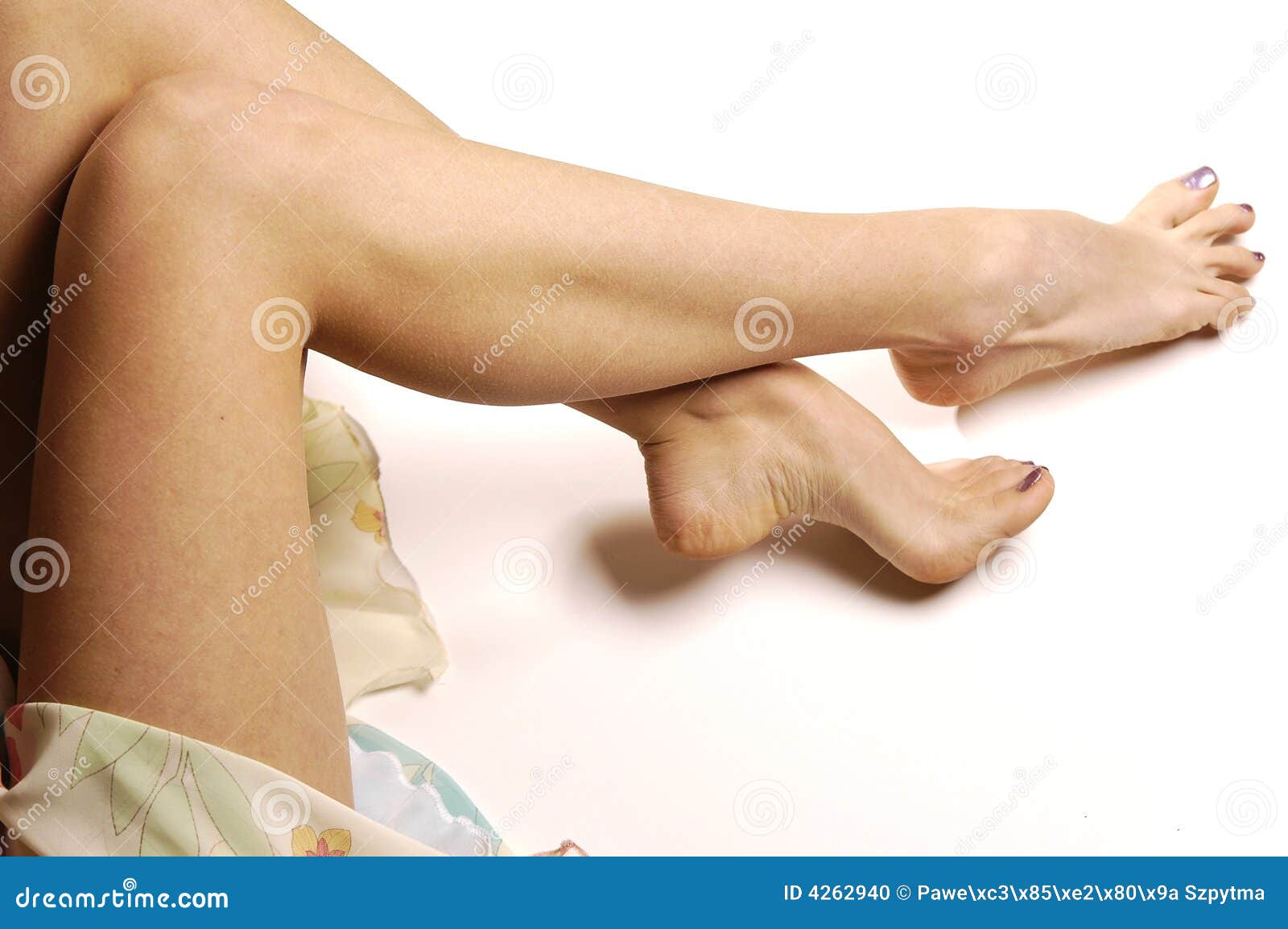 Beautiful Legs Steal Sneak Up. Female Legs Walk On Tip Toes. You Should ...