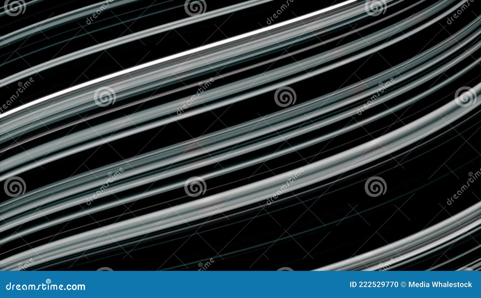 Beautiful Light Beams Bending and Shining during Movement, Seamless ...