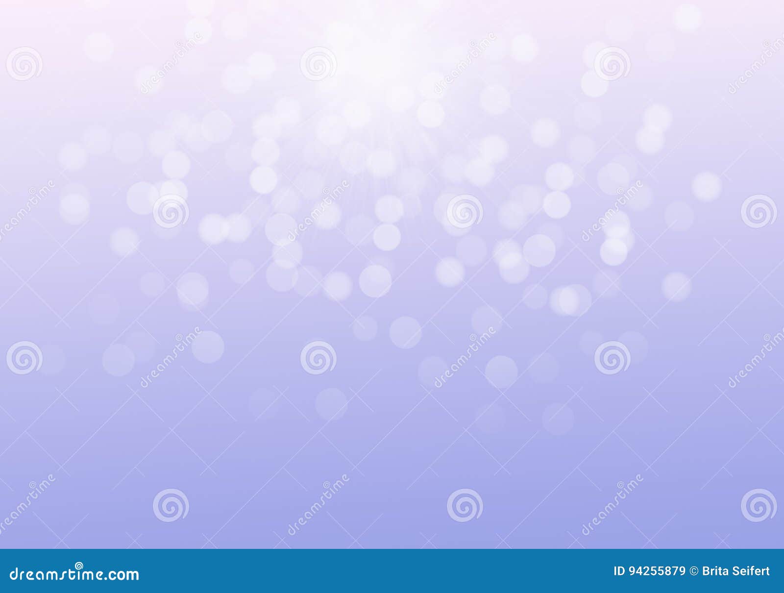 Beautiful Light Blue Bokeh Background Stock Image - Image of circles ...