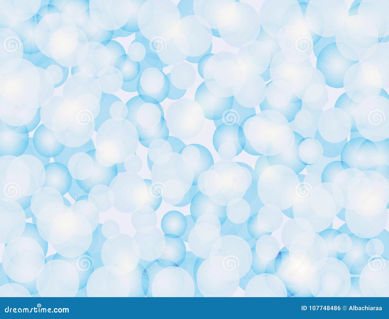 Blue Lens Flare Light Effect Background Cartoon Vector | CartoonDealer ...