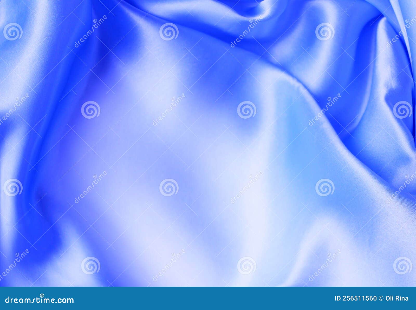 Beautiful Light Blue Material Folded into Folds. Silk, Satin Stock ...