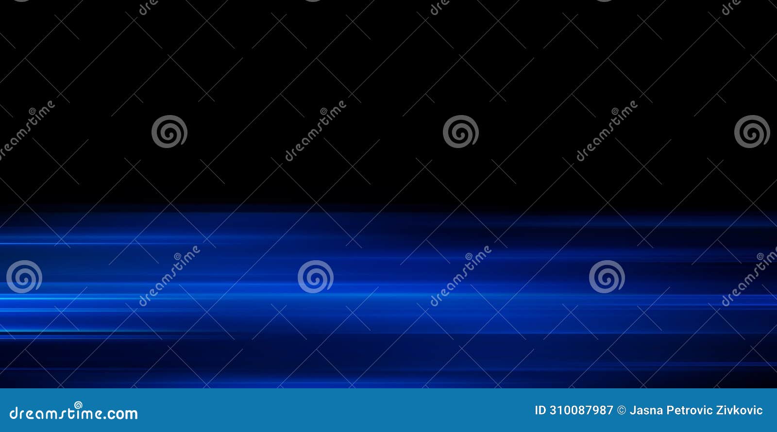 Light Effect of Neon Lines Movement.Horizontal Lines. Speed ??effect on ...