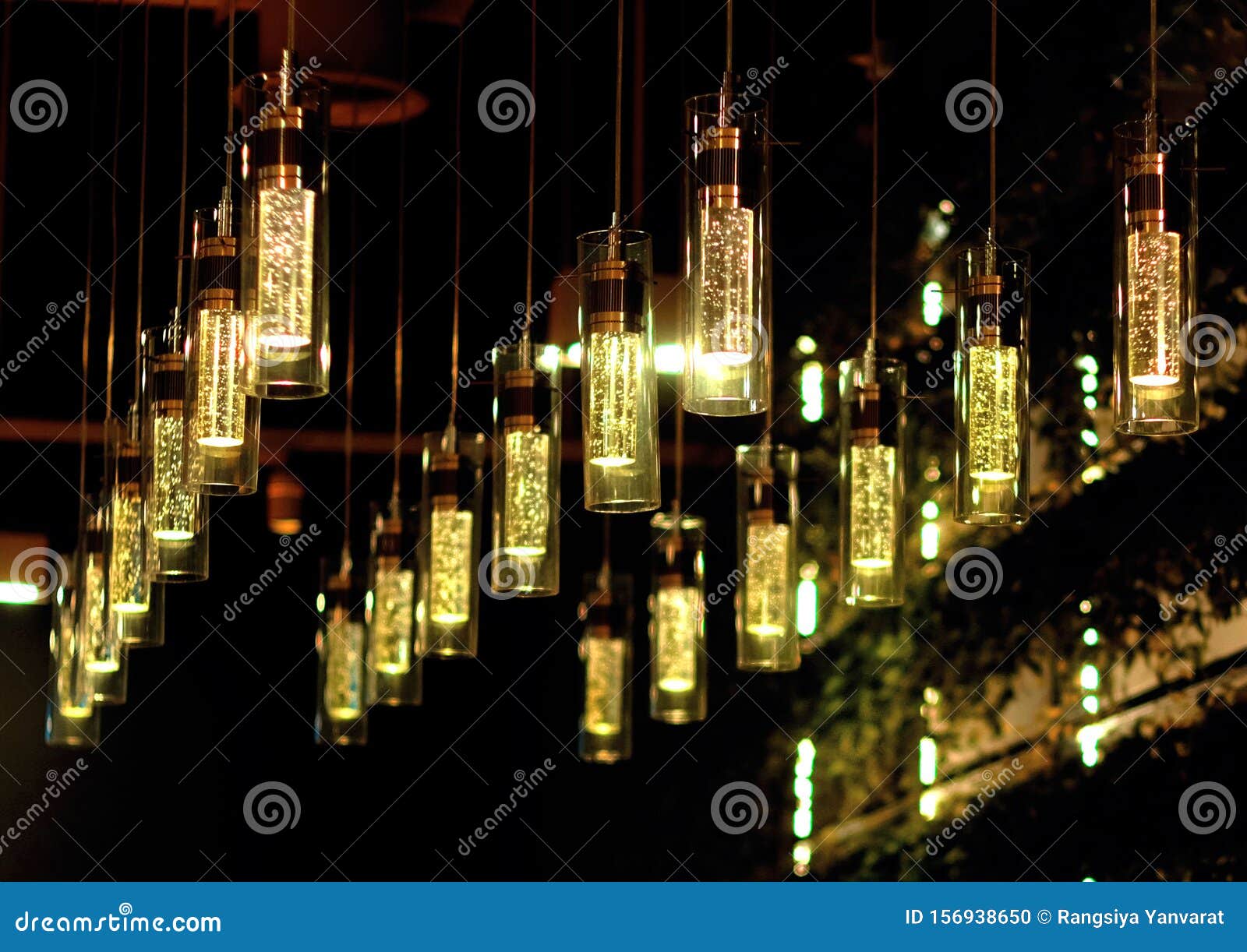 Beautiful Light Lamp Bulb Decora Stock Photo - Image of lantern ...